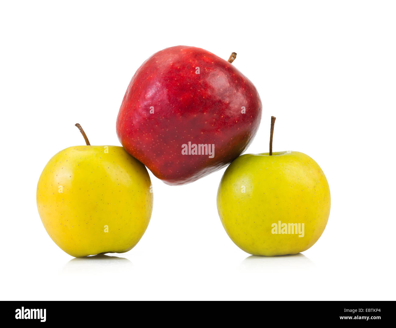 Choosing red apple green apple hi-res stock photography and images - Alamy