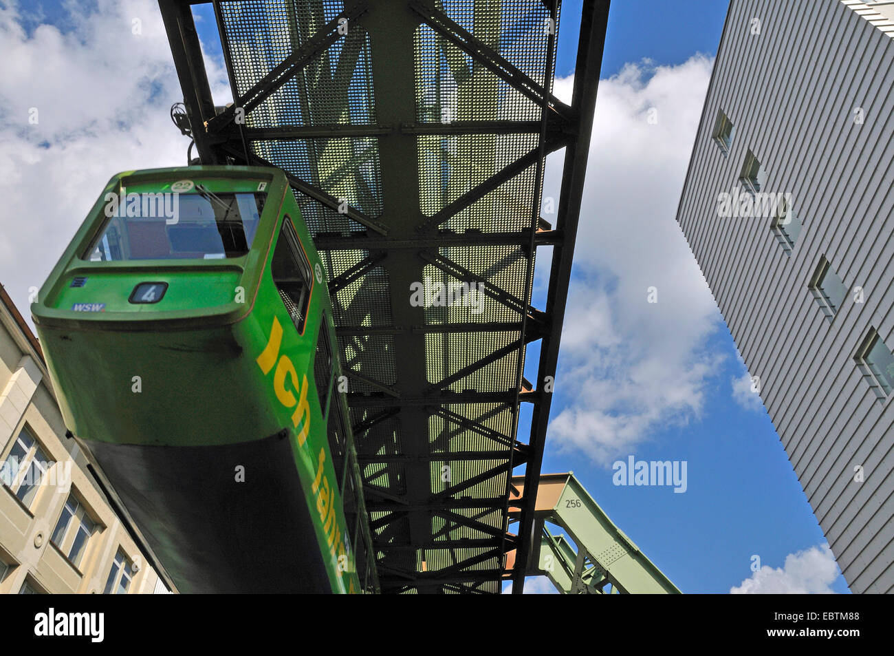 Wuppertaler Schwebebahn, Wuppertal Floating Tram, Germany, North Rhine ...