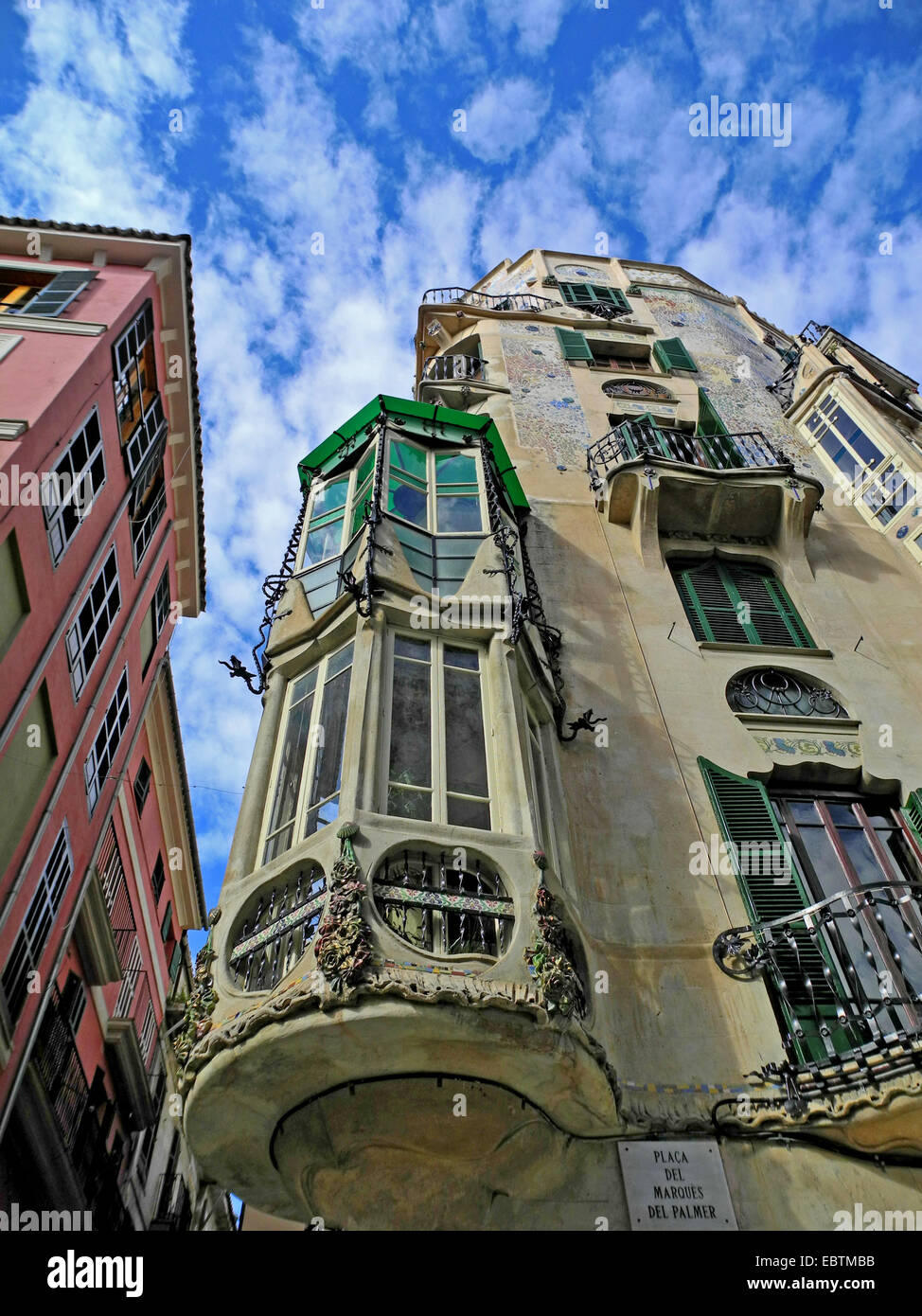 Majorca view from balcony hi-res stock photography and images - Alamy