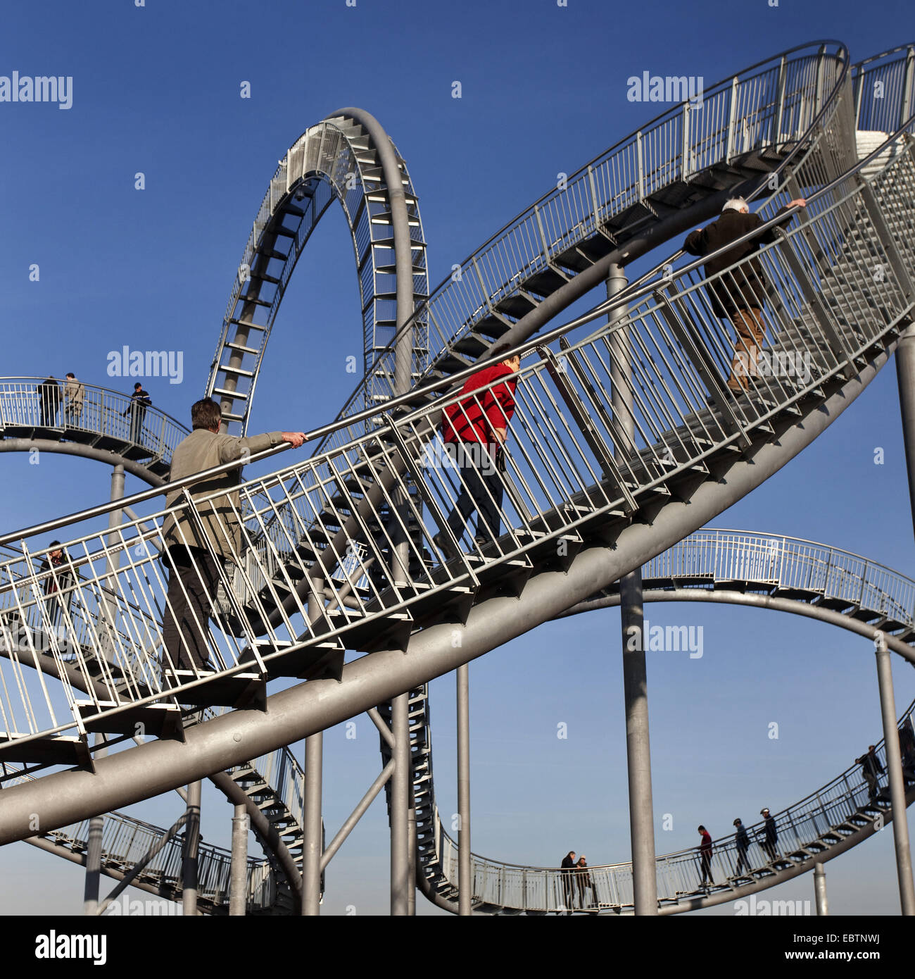 Duisburg Germany Roller Coaster Stairs Clipart