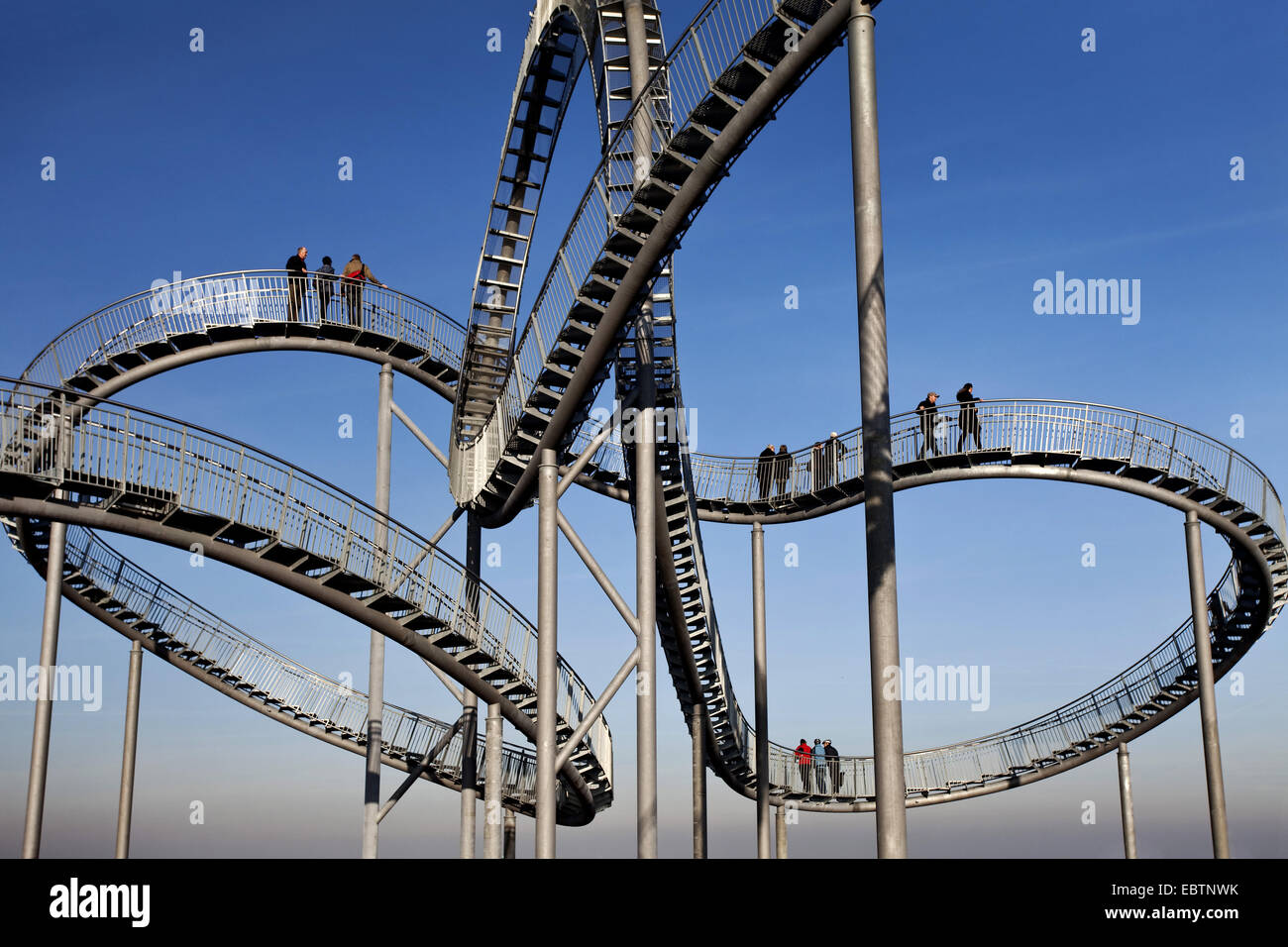 Duisburg Germany Roller Coaster Stairs Clipart