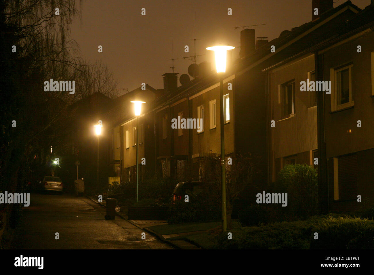 German street lighting hi-res stock photography and images - Alamy