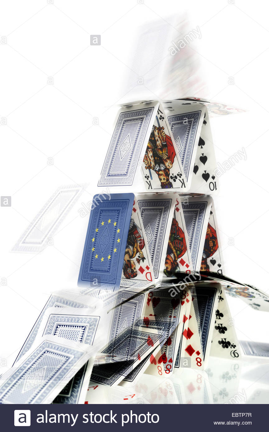 House Of Cards Falling Stock Photos & House Of Cards Falling Stock ...