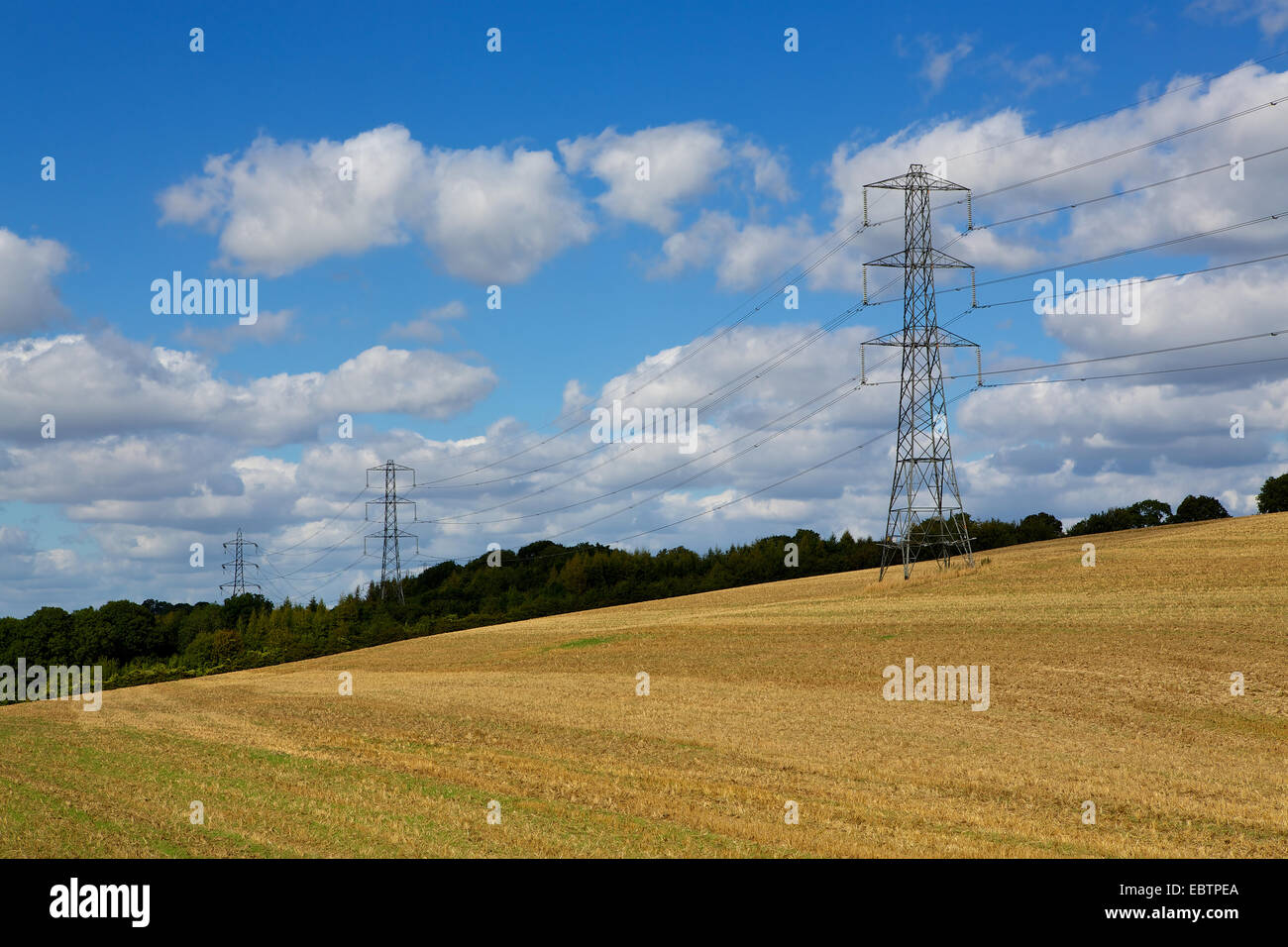 Terminal tower electricity pylon hi-res stock photography and images ...