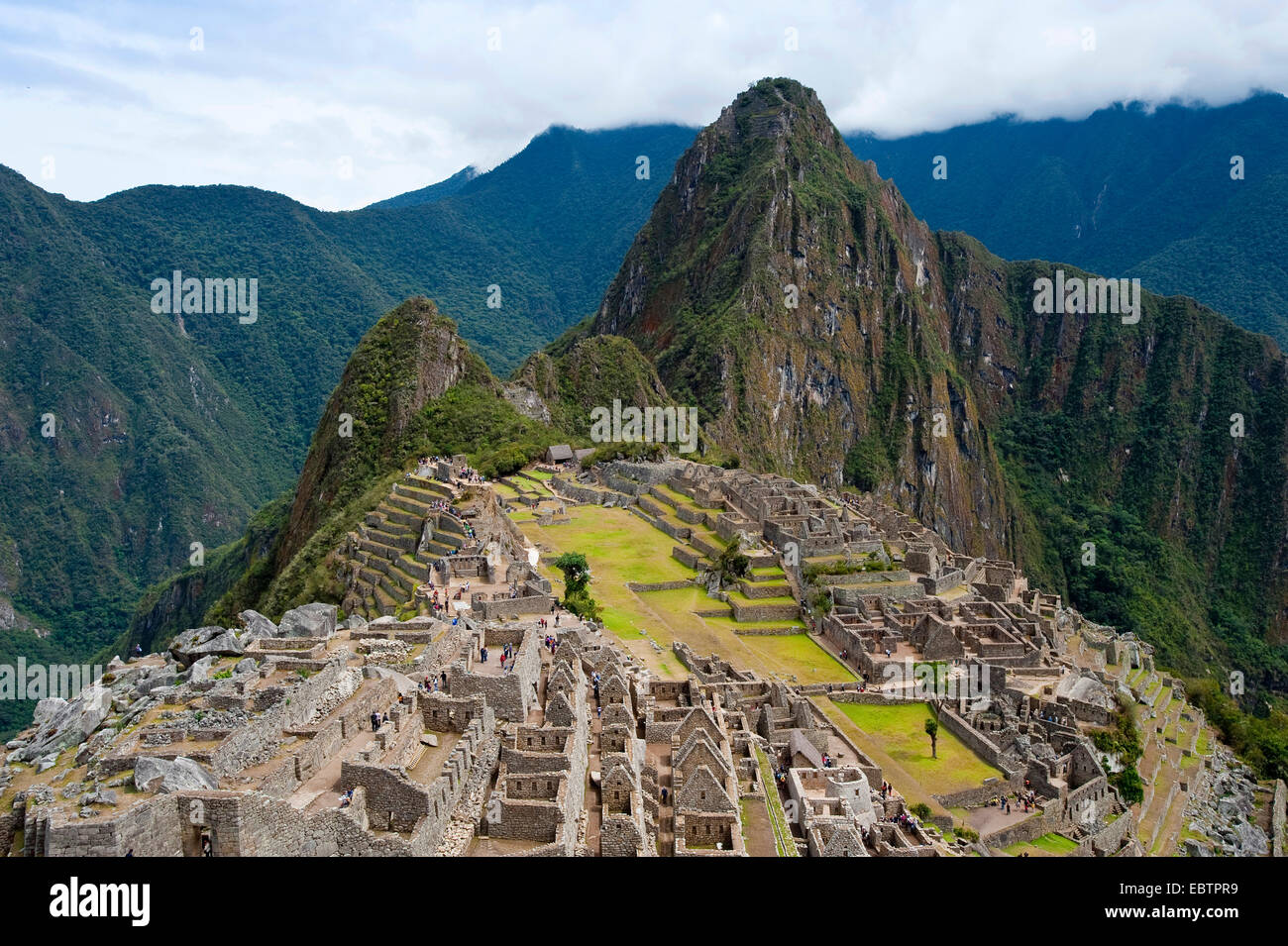 Ancient Inca ruins of Machu Picchu, Peru, Andes, Machu Picchu Stock ...