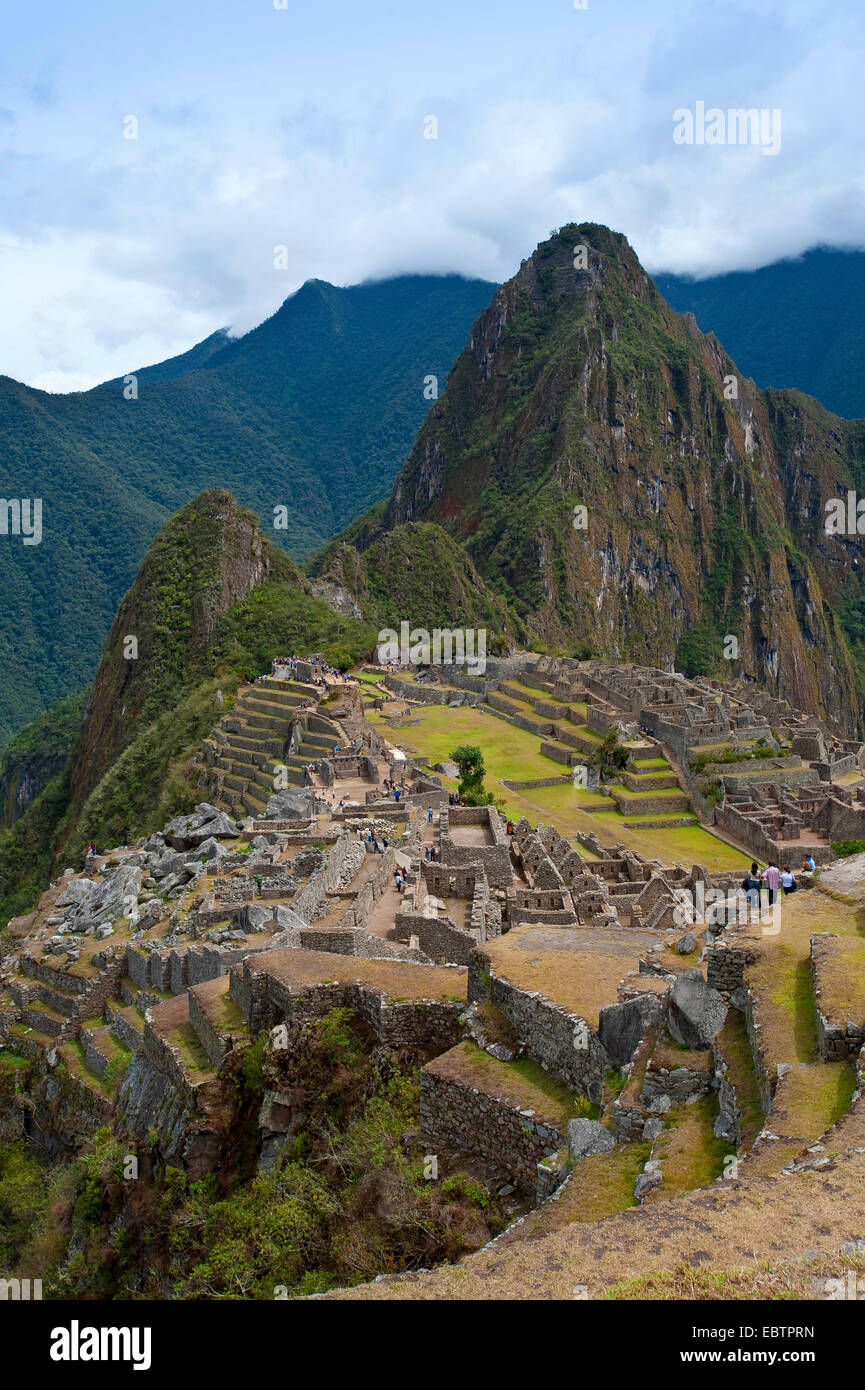 Ancient Inca ruins of Machu Picchu, Peru, Andes, Machu Picchu Stock ...