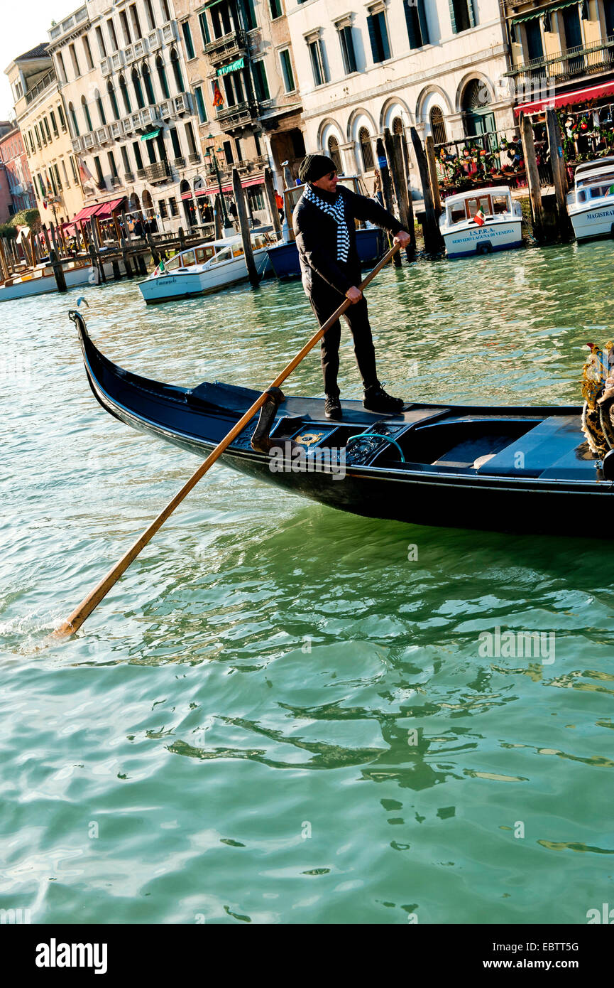 gondolier in Venice, Italy, Venice Stock Photo - Alamy