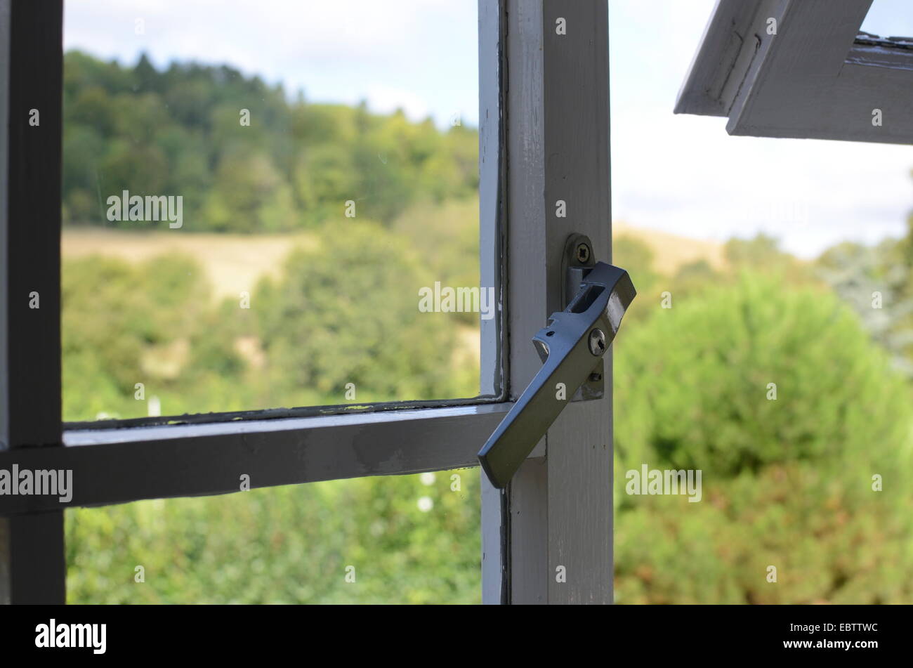 Open house window Stock Photo - Alamy