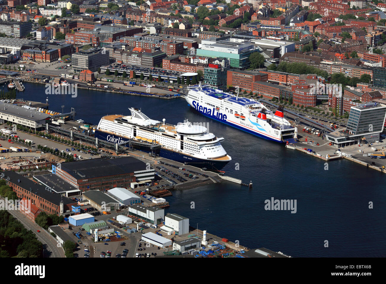 Schwedenkai ferries color magic stena hi-res stock photography and ...