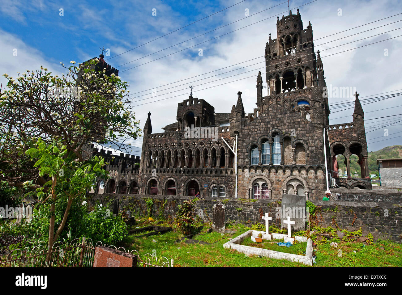 St. Mary's Cathedral, Saint Vincent and the Grenadines, Kingstown Stock ...
