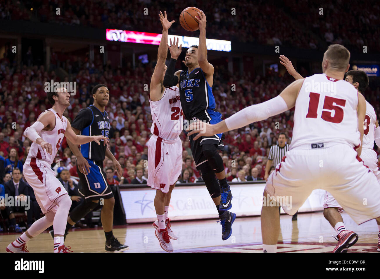 Duke basketball blue devils hi-res stock photography and images - Alamy