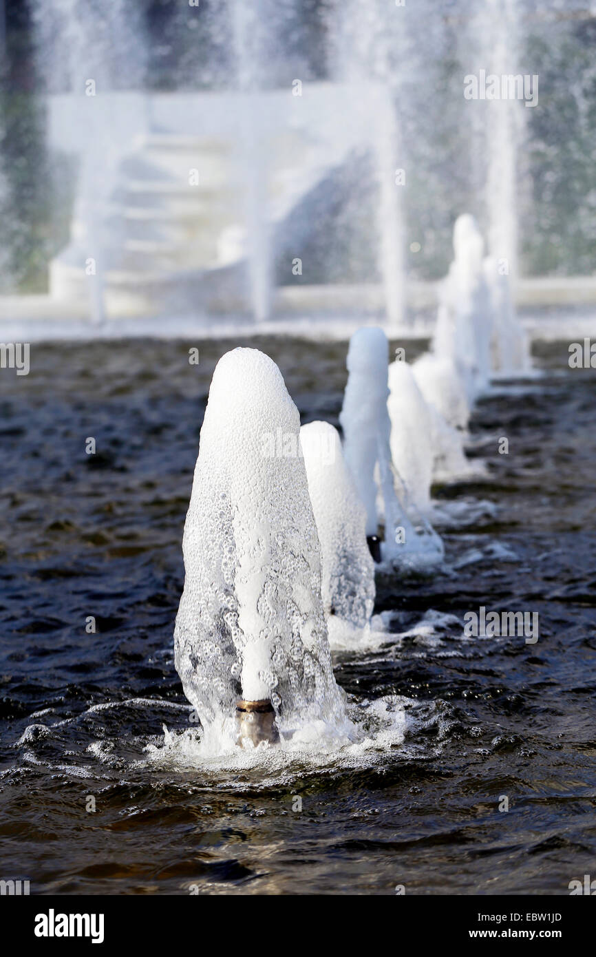 beautiful fountains in the Park photographed closeup Stock Photo - Alamy