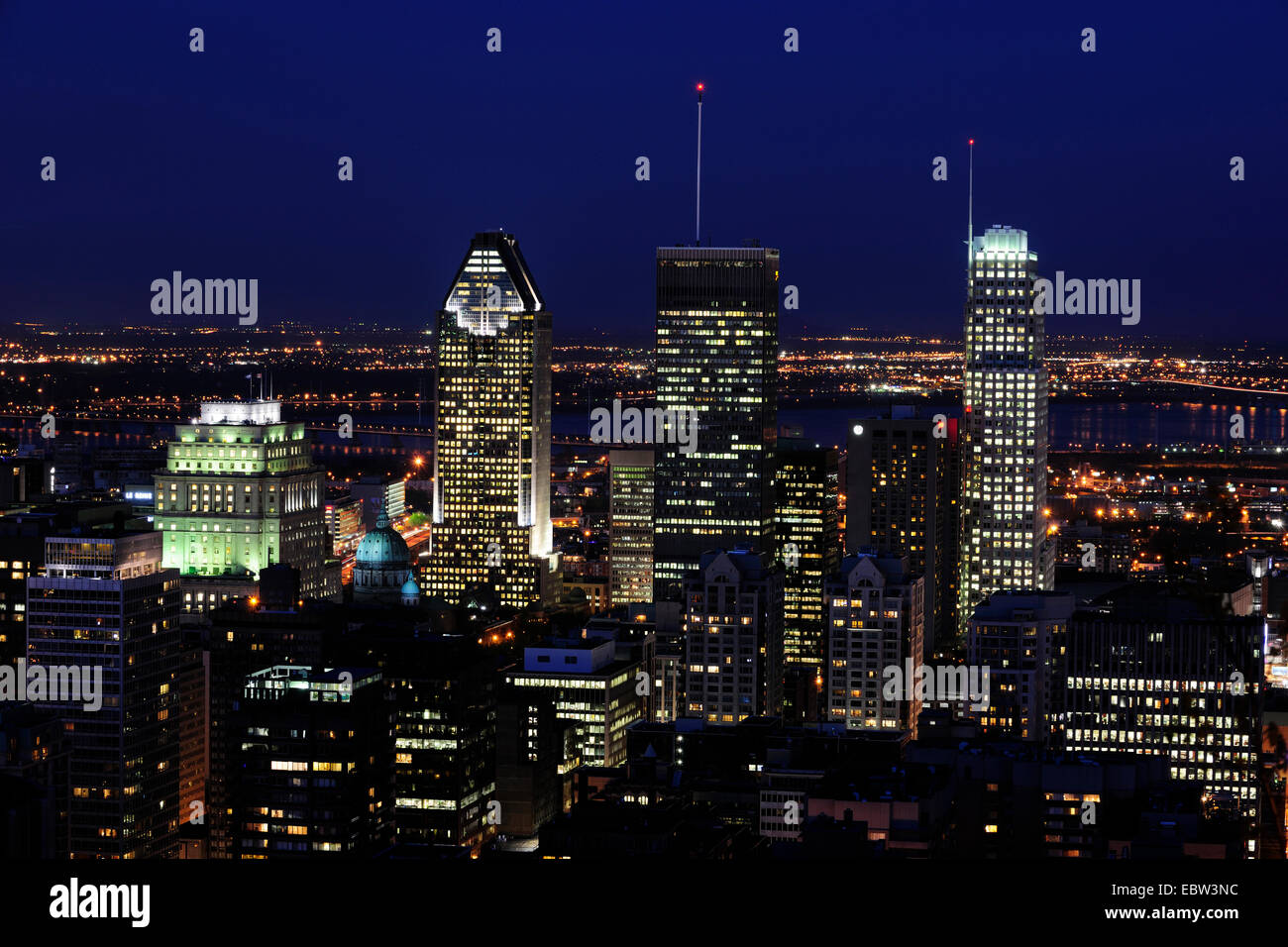 Mont royal view hi-res stock photography and images - Alamy