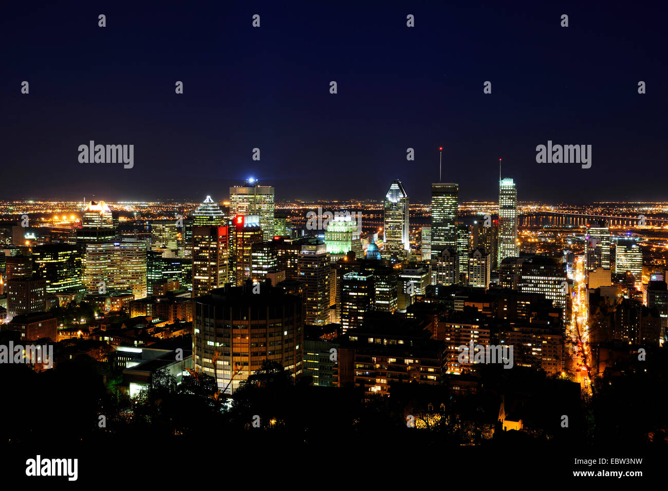 Mont royal view hi-res stock photography and images - Alamy