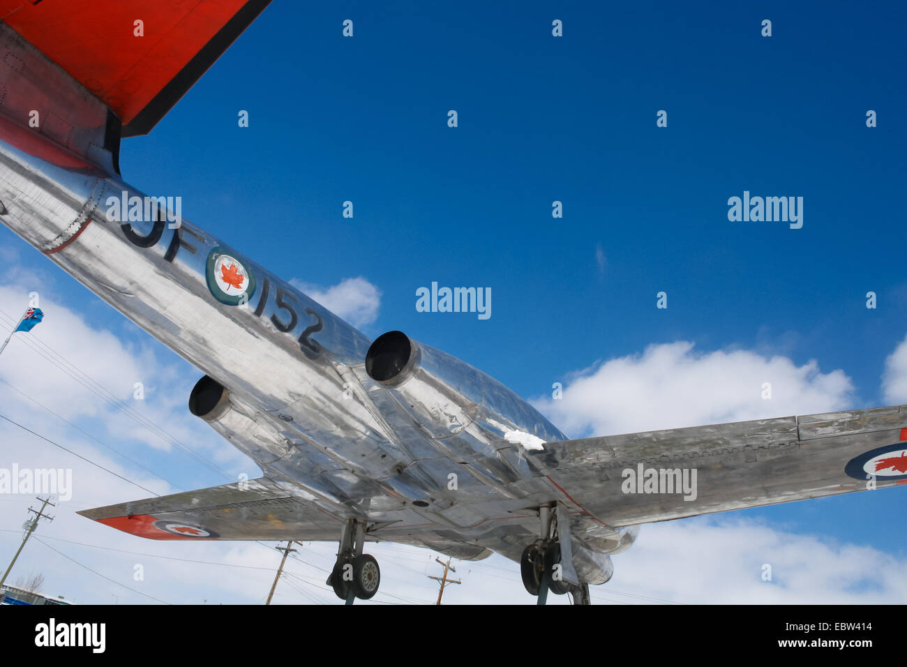 Nanton, Alberta, Canada, Bomber Command Museum of Canada Avro CF 100 ...