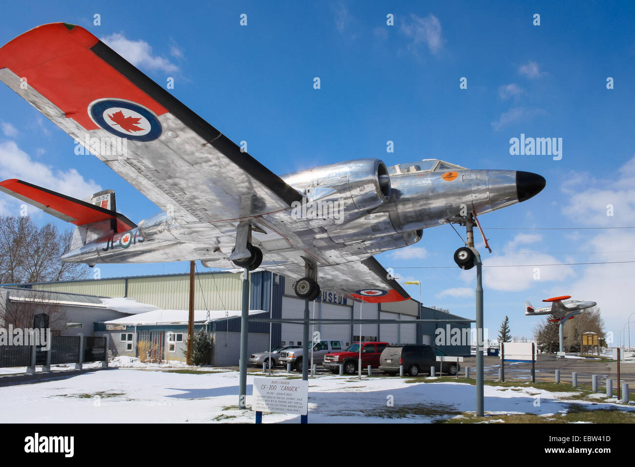 Nanton, Alberta, Canada, Bomber Command Museum of Canada Avro CF 100 ...