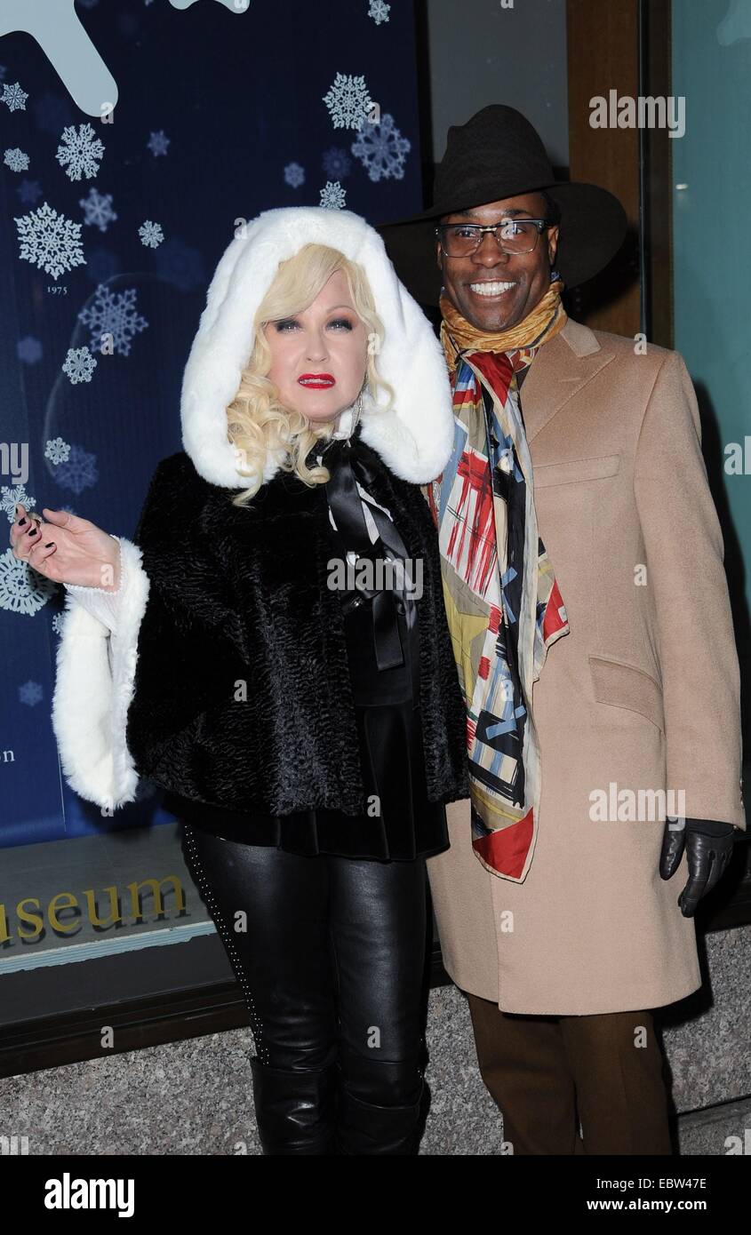 New York, NY, USA. 3rd Dec, 2014. Cyndi Lauper in attendance for 82nd ...