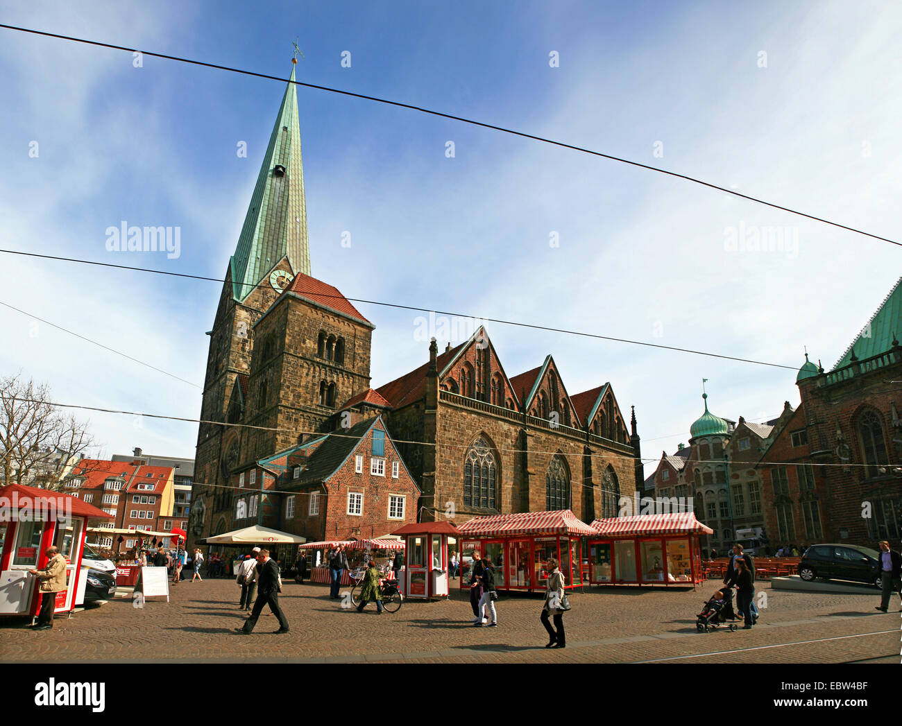 Bremen Cathedral, Germany, Bremen Stock Photo - Alamy