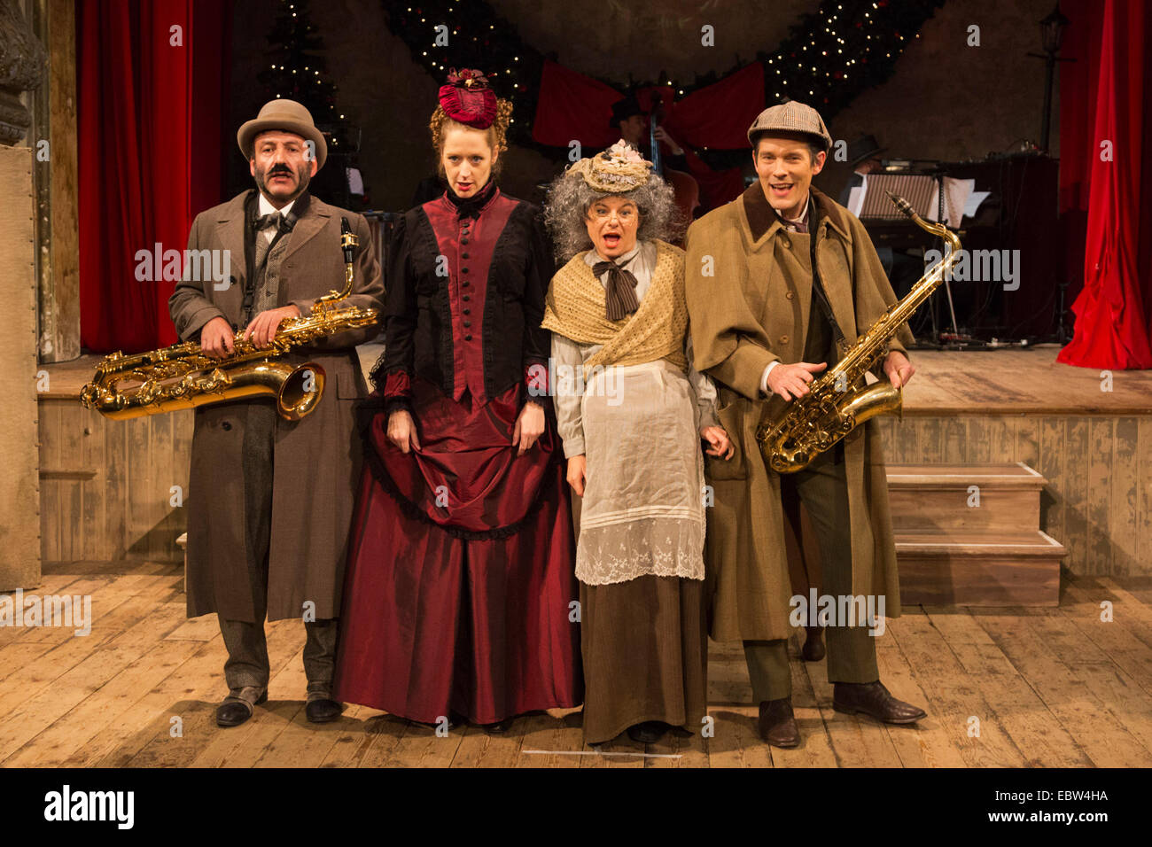 L-R: Toby Aitor Basauri, Petra Massey, Toby Park and Sophie Russell ...