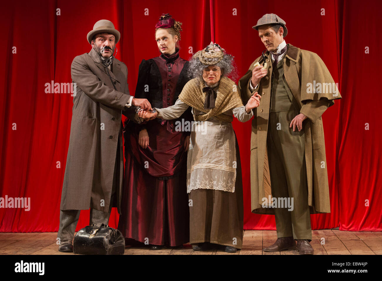 L-R: Toby Aitor Basauri, Petra Massey, Toby Park and Sophie Russell ...