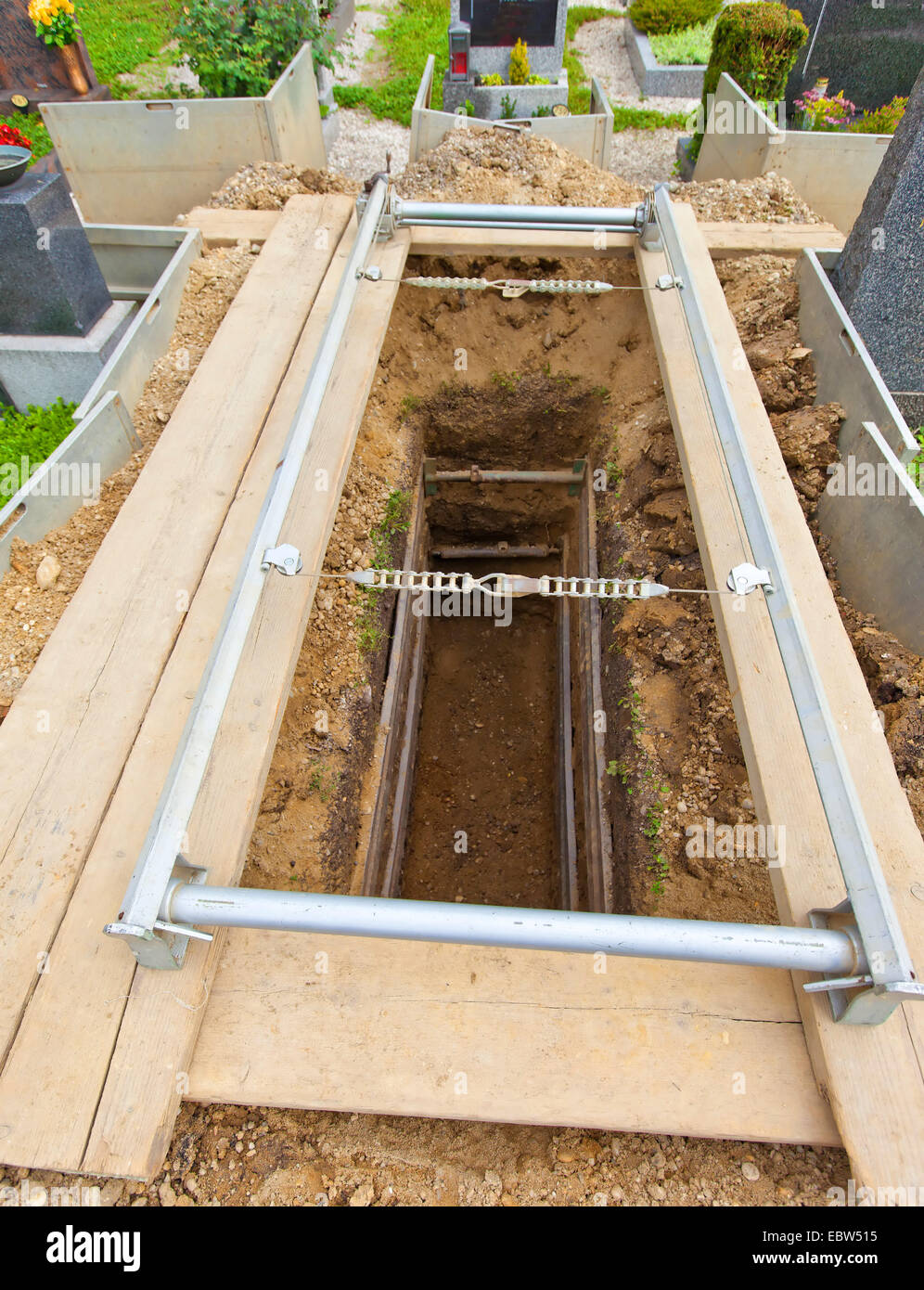 Empty grave hi-res stock photography and images - Alamy