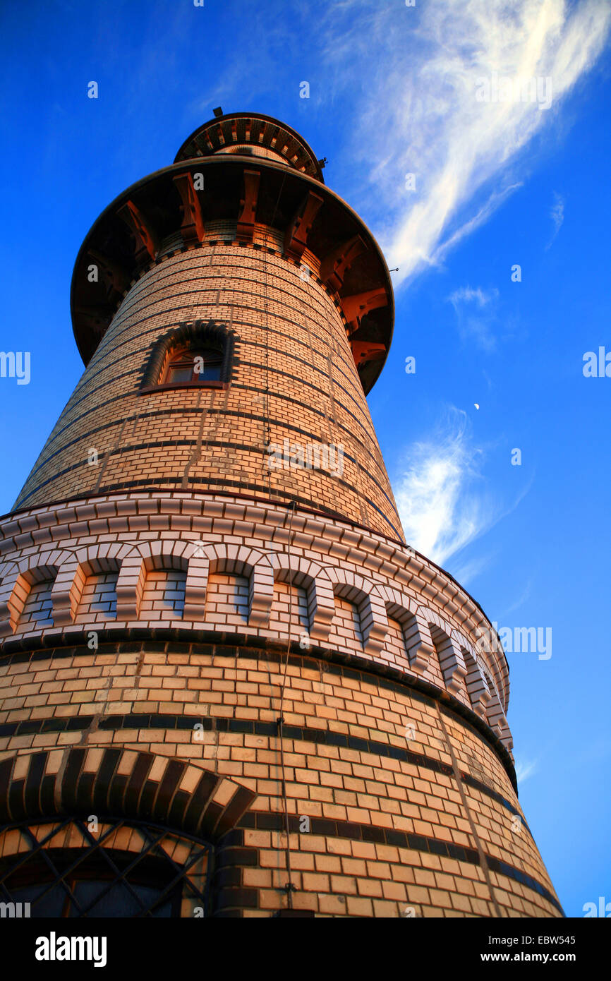 old lighthouse, Germany, Mecklenburg-Western Pomerania, Warnemuende ...
