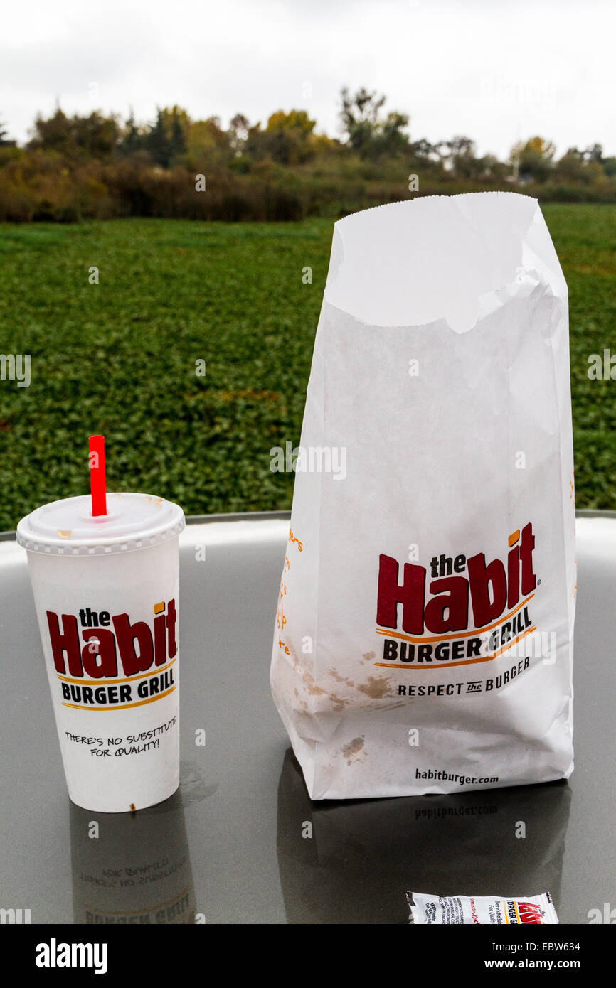 The Habit burger Grill in Stockton California Stock Photo - Alamy
