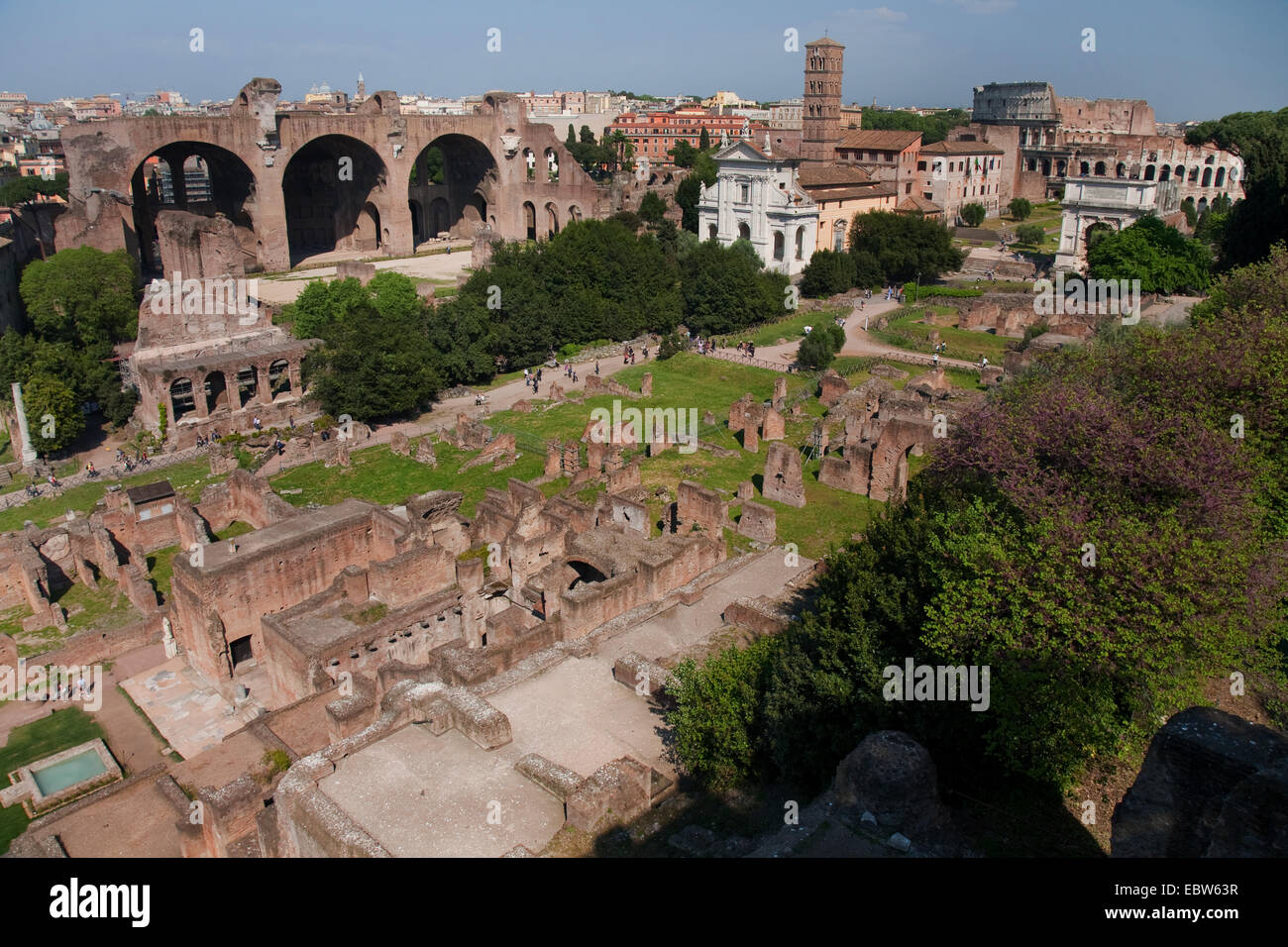Palatine hill hi-res stock photography and images - Alamy