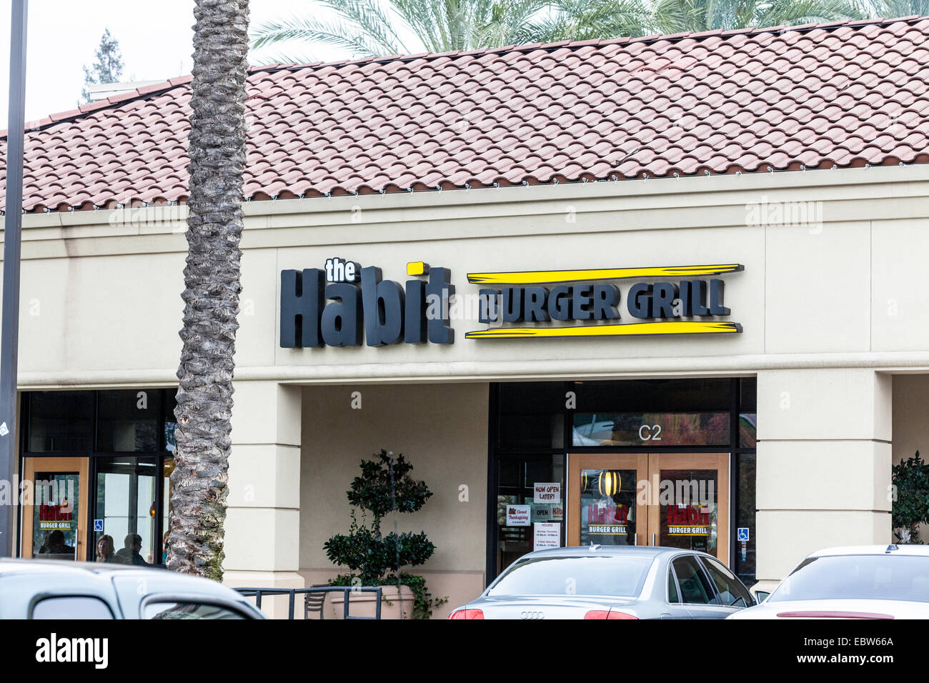 The Habit Burger Grill in Stockton California Stock Photo - Alamy