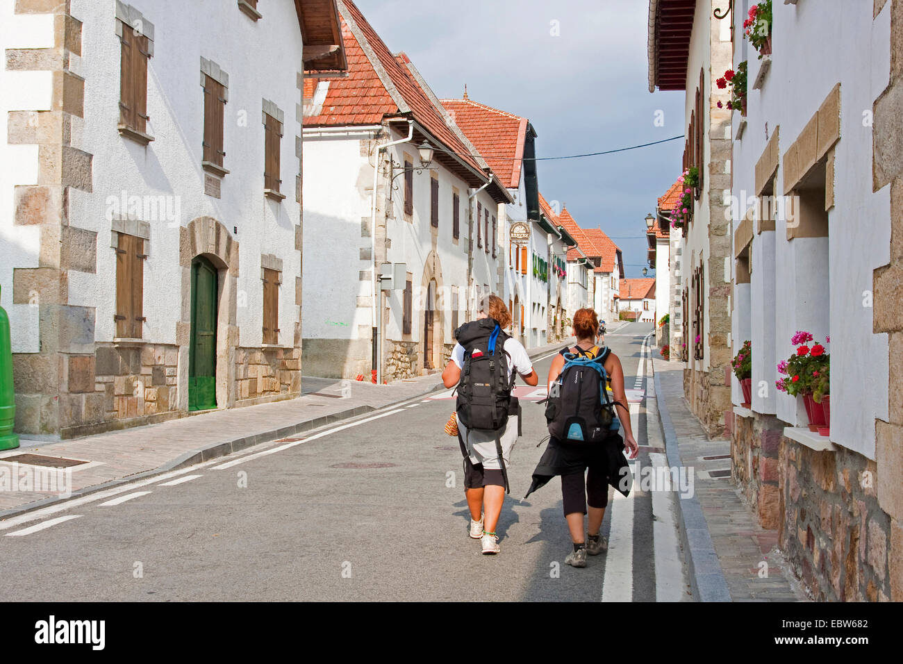Young woman in basque hi-res stock photography and images - Alamy