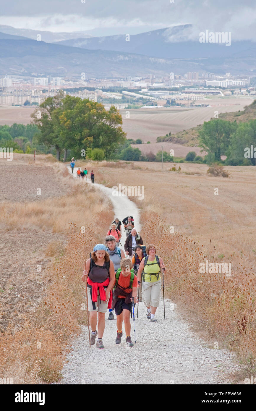 Camino santiago pilgrims hi-res stock photography and images - Alamy