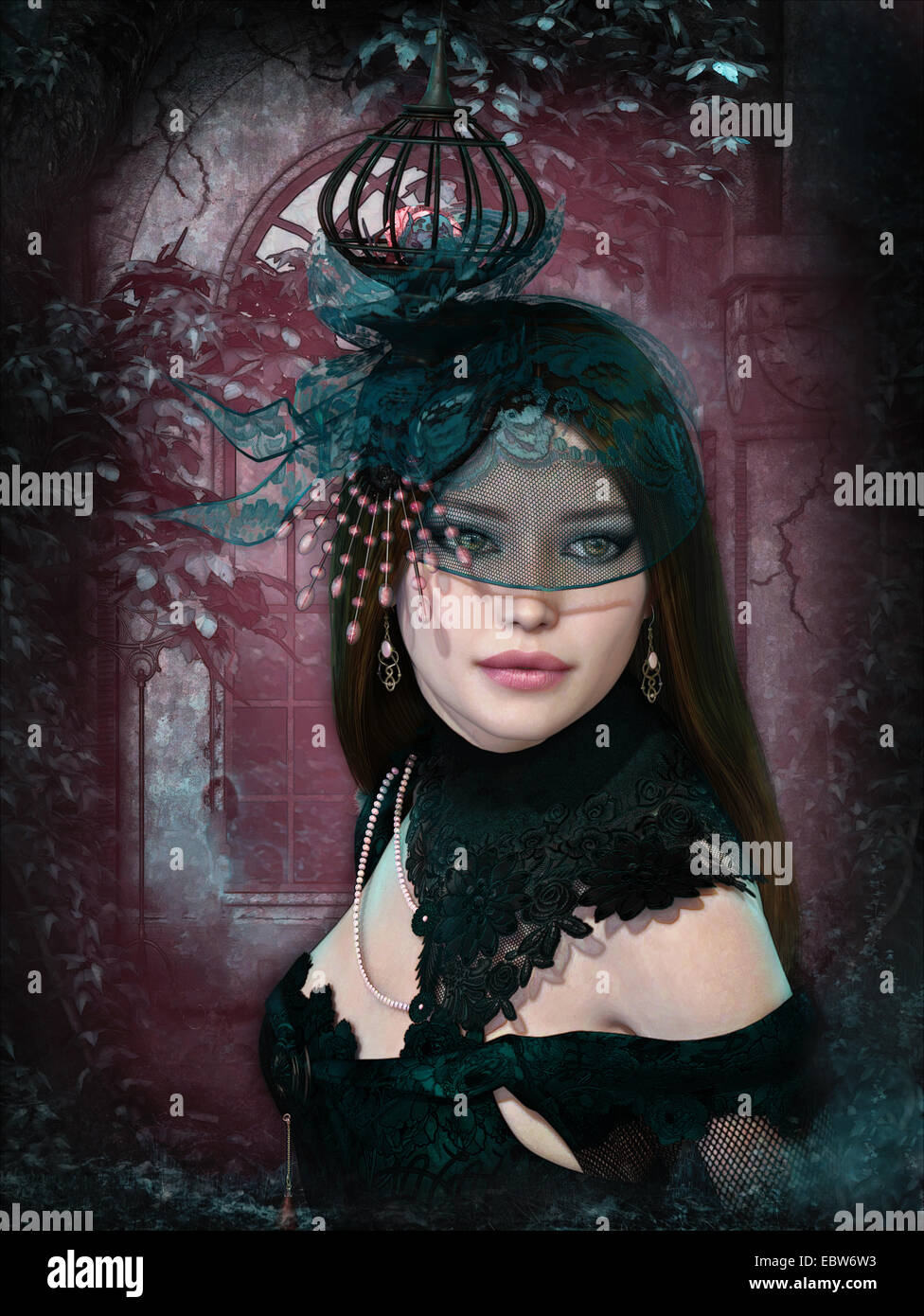 Romantic Dark Style Fashion