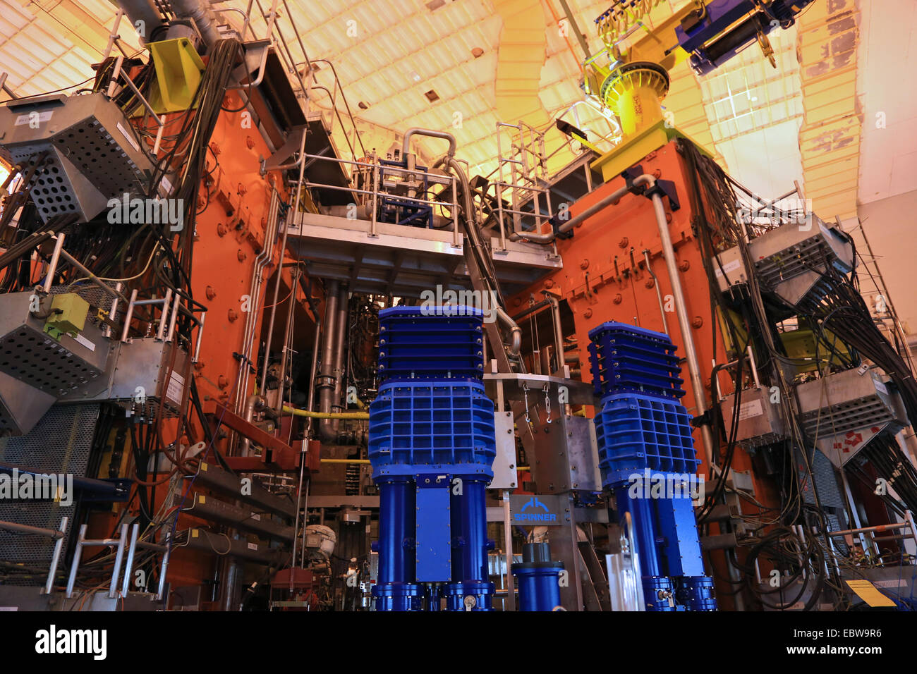 The JET (Tokamak)device, is the world's largest and most powerful ...