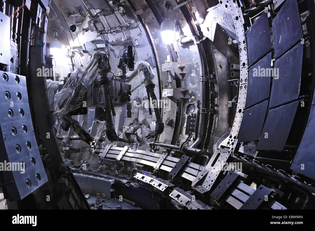 Fusion Reactor simulator, used for training, at JET, Culham Centre for ...