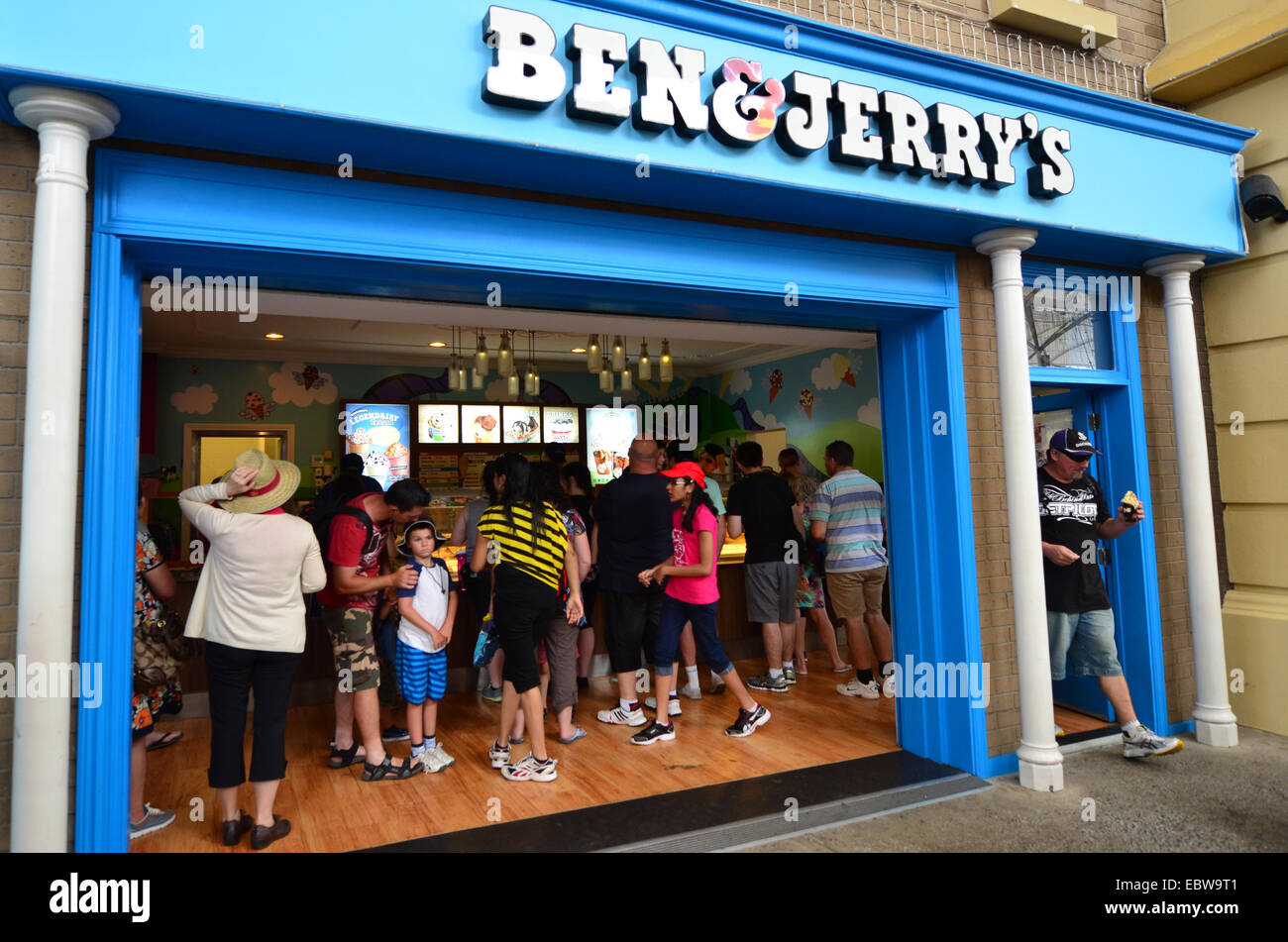 Ben And Jerrys Ice Cream World High Resolution Stock Photography and ...