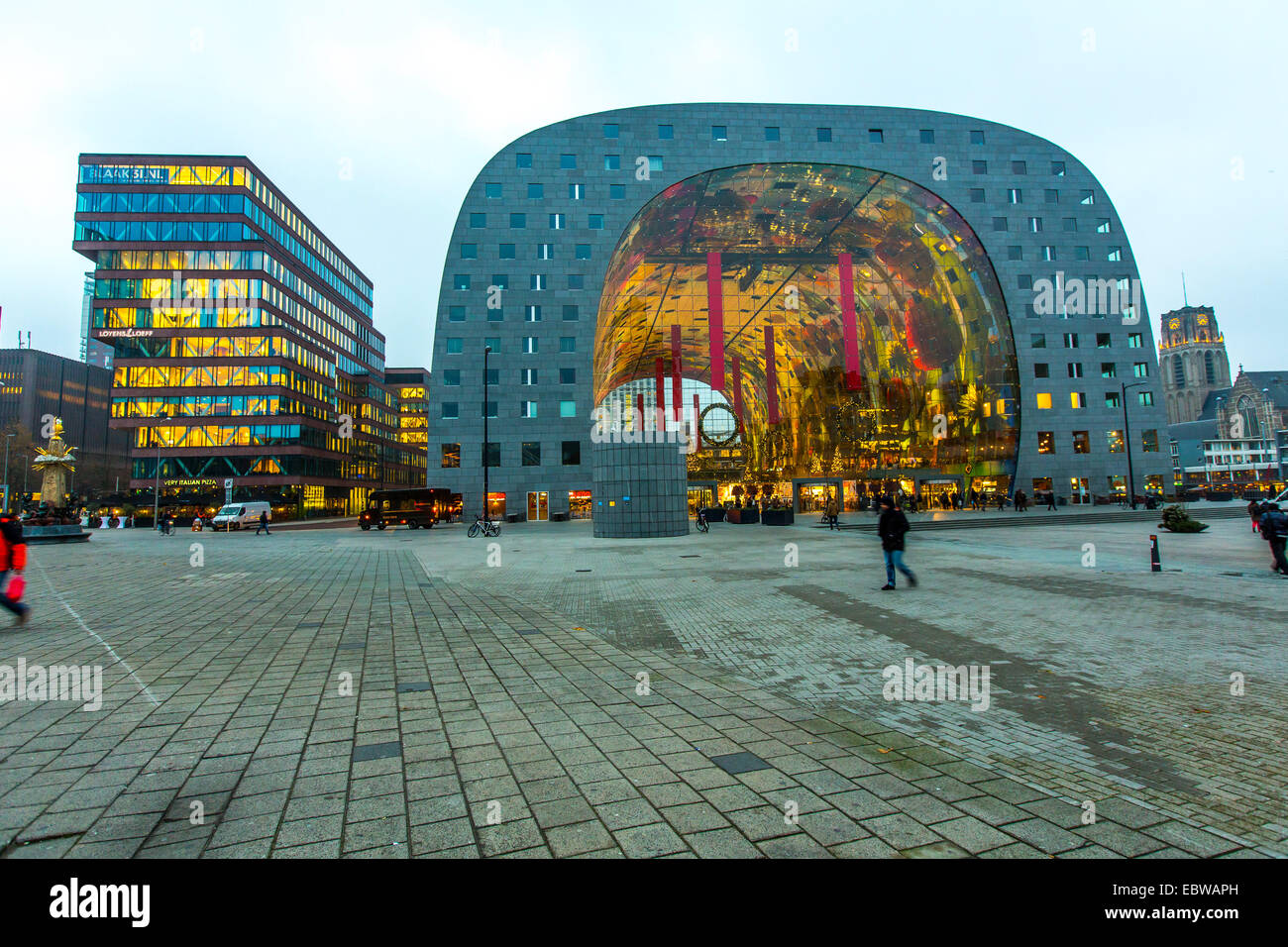 The new Market Hall in Rotterdam Stock Photo - Alamy