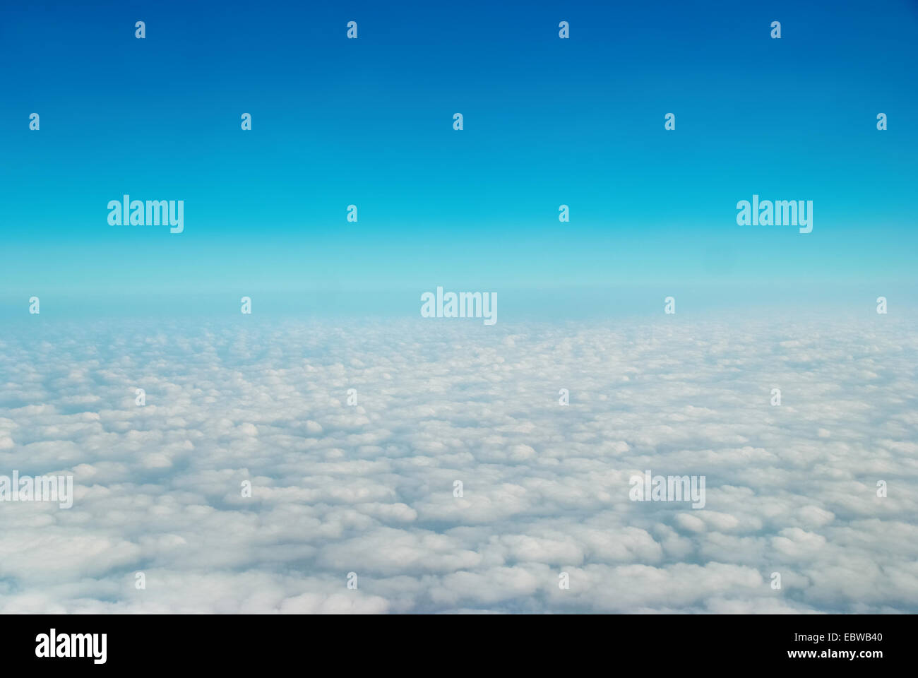 Heaven, sky and clouds. View from the above Stock Photo - Alamy
