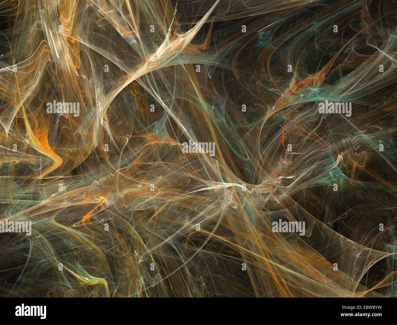 Abstract shapes made of fractal textures Stock Photo - Alamy