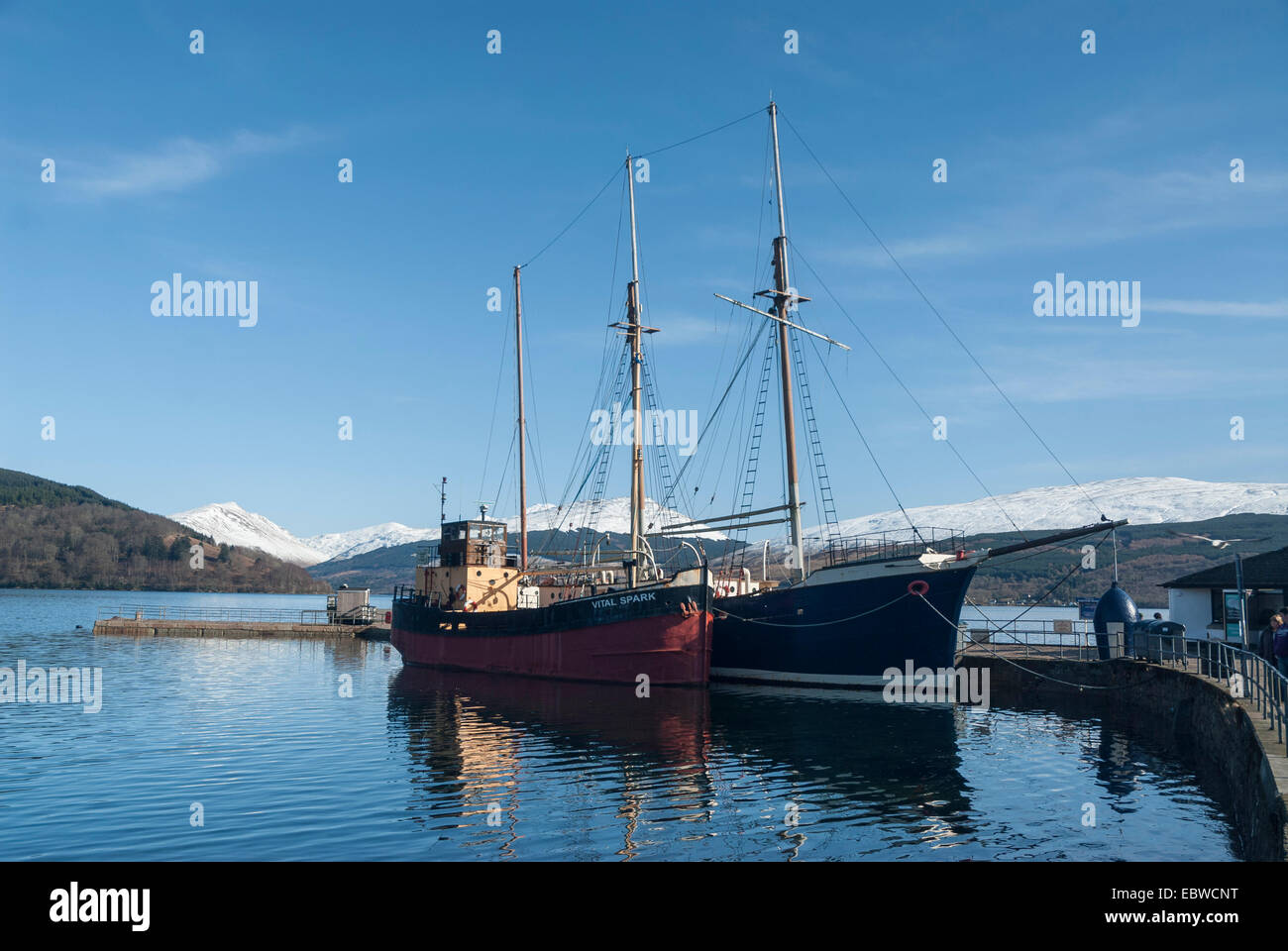 Inverary scotland ship mast hi-res stock photography and images - Alamy