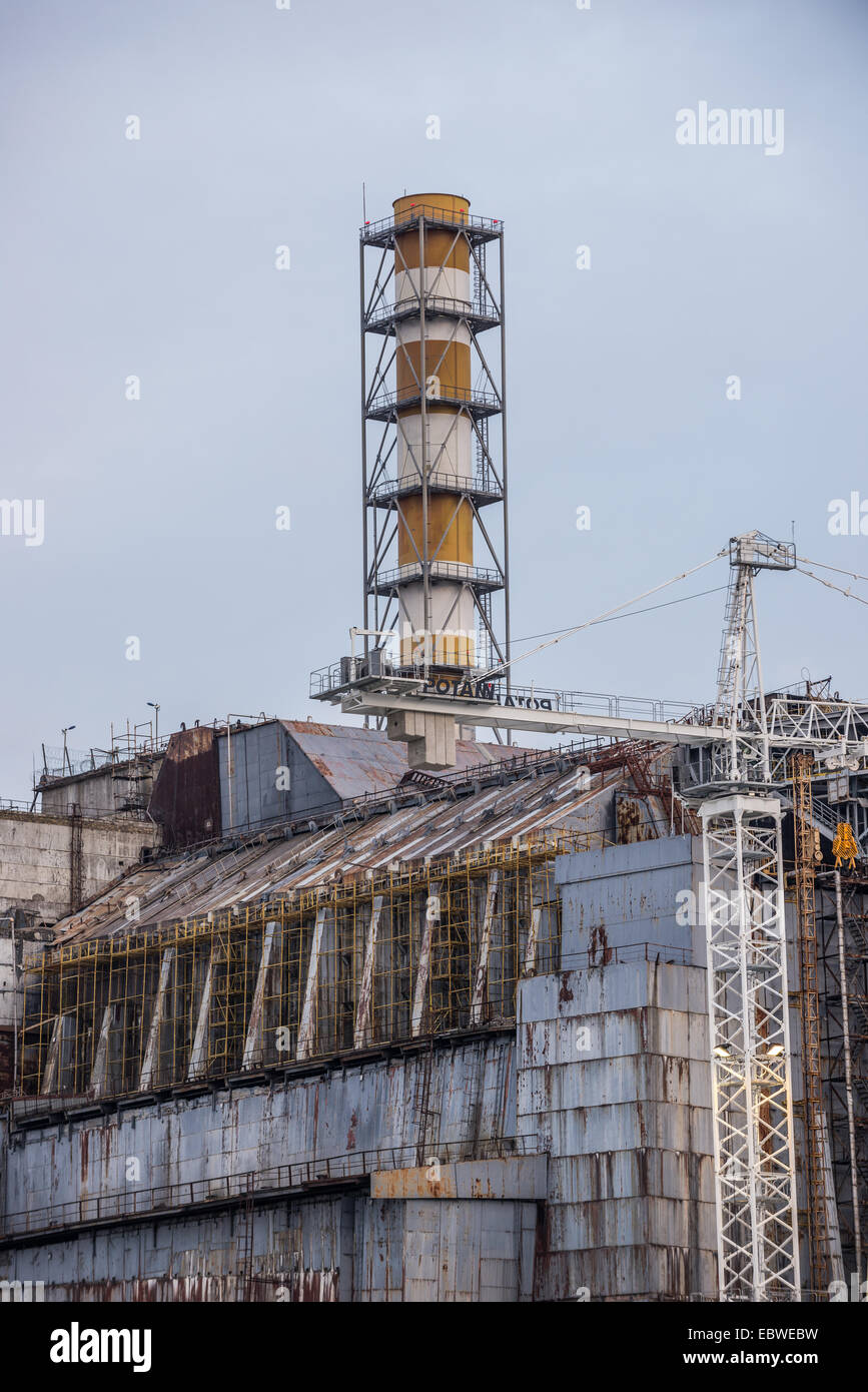 Chernobyl Power Plant Sarcophagus