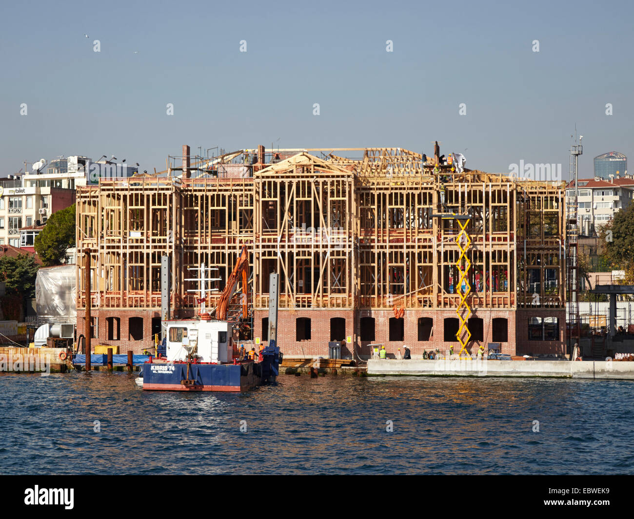 Building on the European side of the Bosphorus Istanbul Stock Photo - Alamy