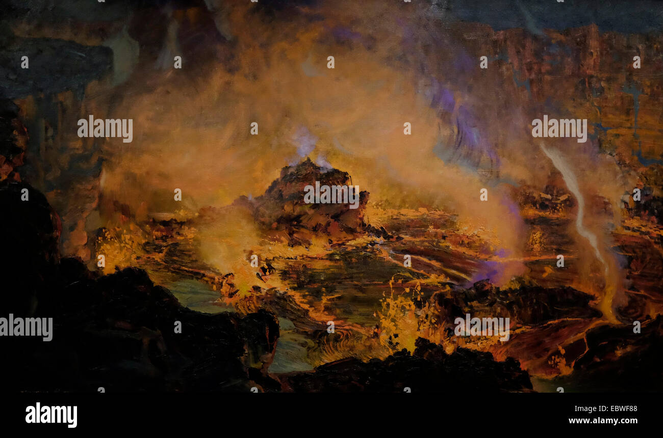 Mount Kilauea - The House of Everlasting Fire 1917 Ambrose Patterson ...