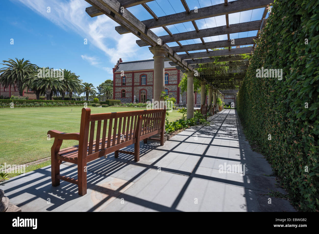 Chateau Tanunda winery in the Barossa Valley wine region of South ...