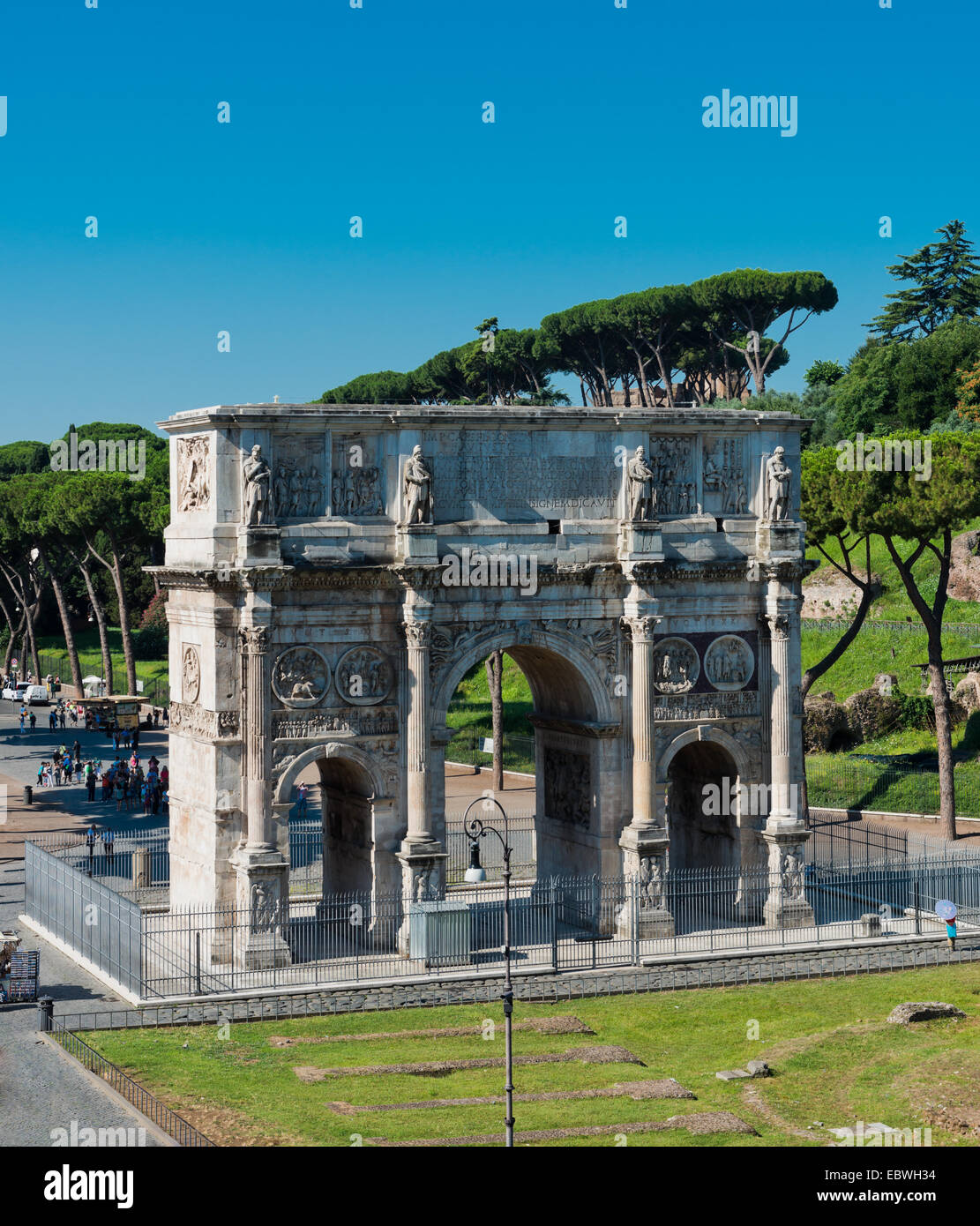 Costantine arc rome hi-res stock photography and images - Alamy