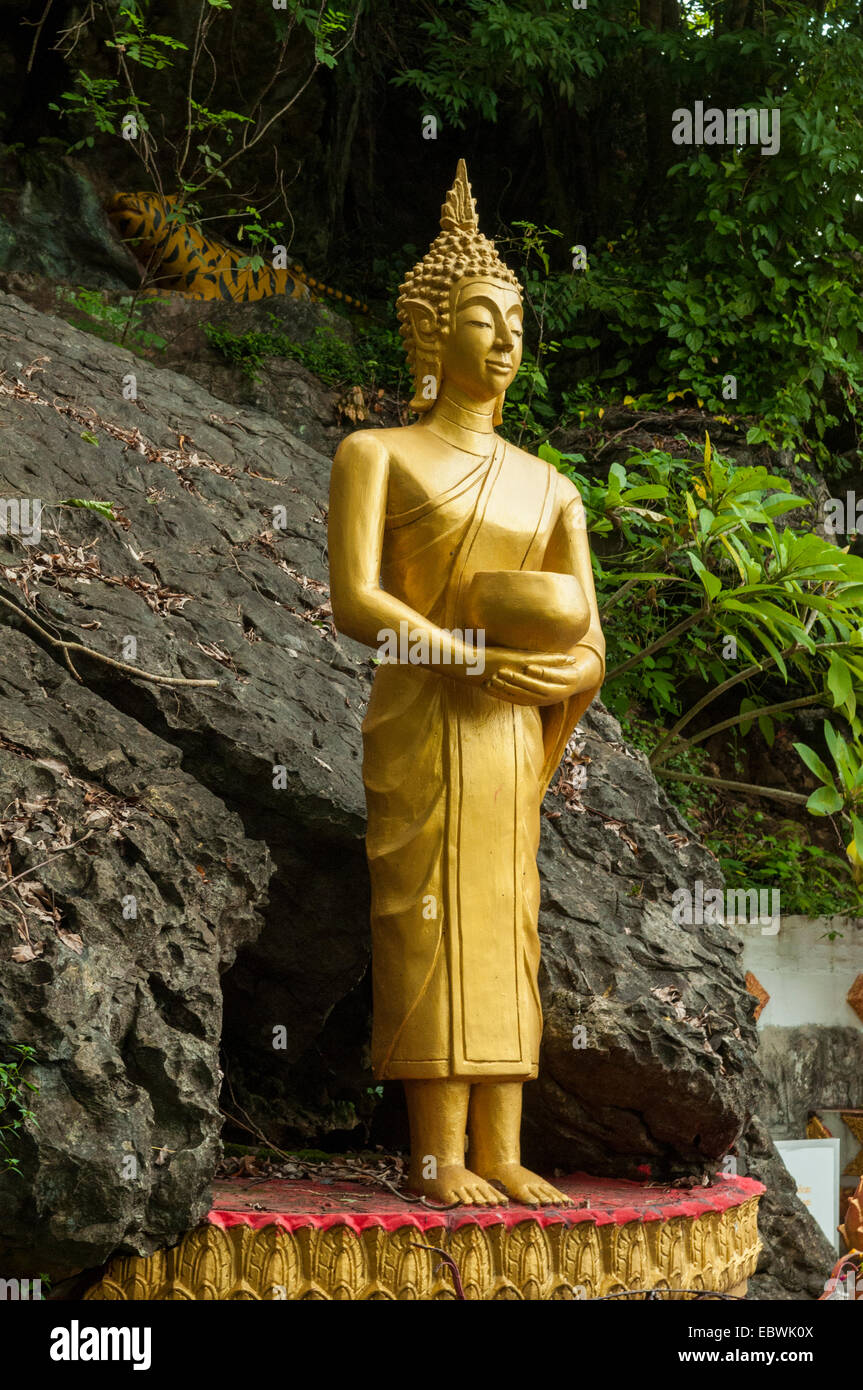 Buddha on Phousi Hill, Luang Prabang, Laos Stock Photo - Alamy