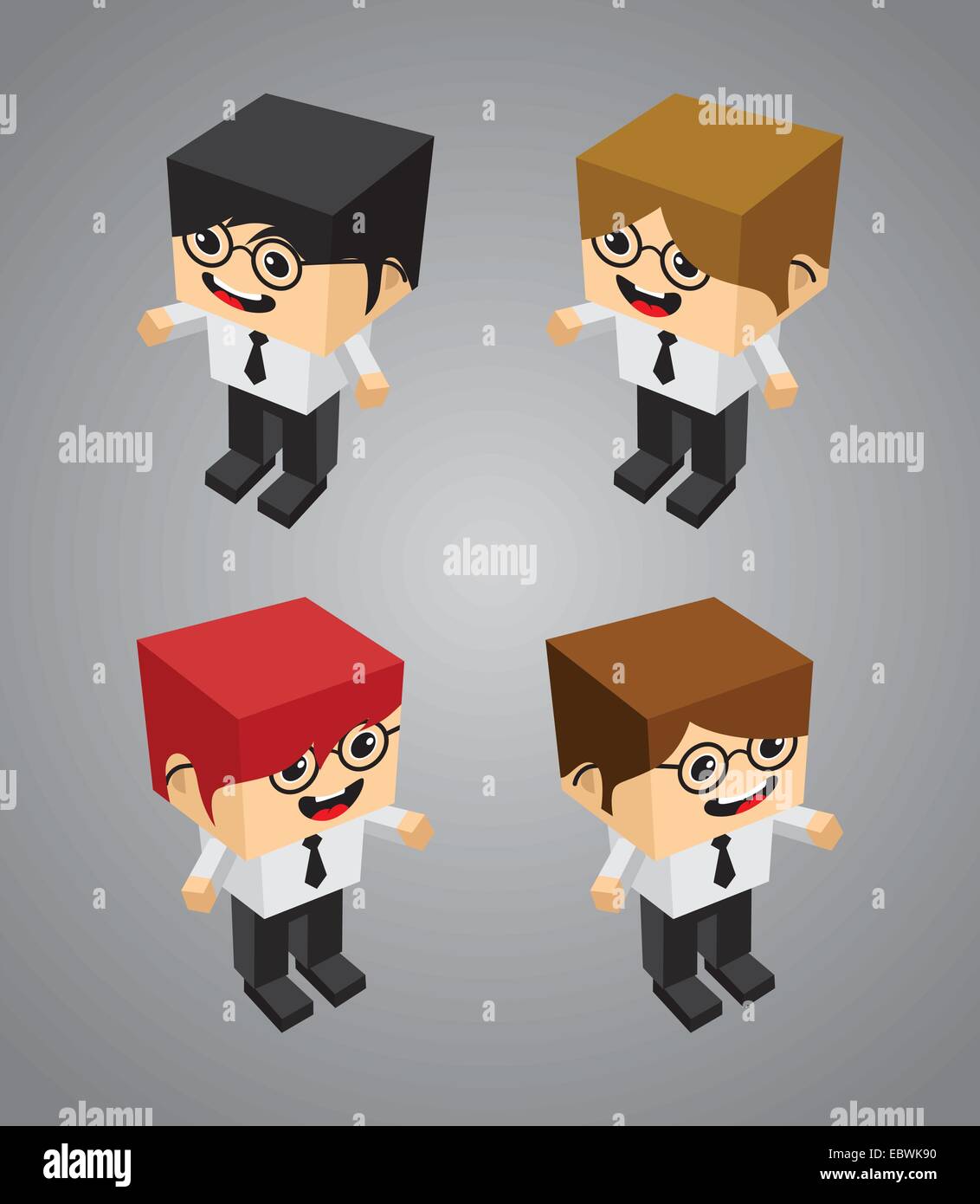 cartoon character art Stock Vector Image & Art - Alamy