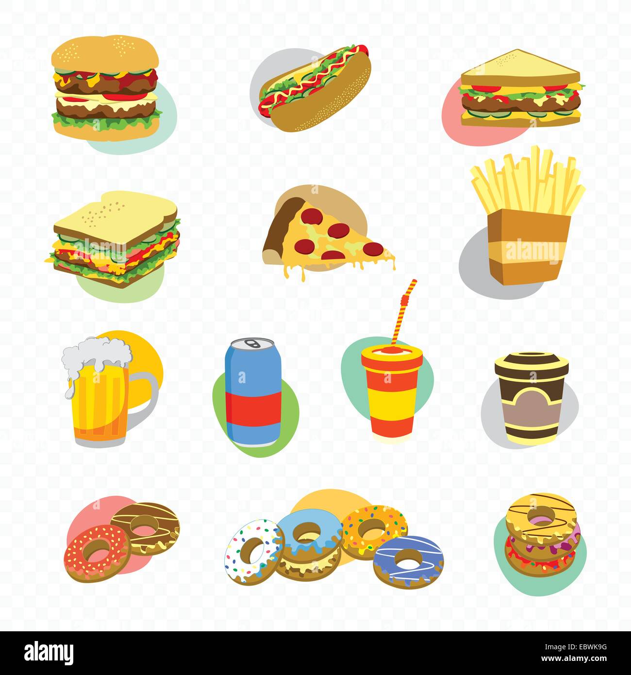 food and drink restaurant menu theme Stock Vector Image & Art - Alamy