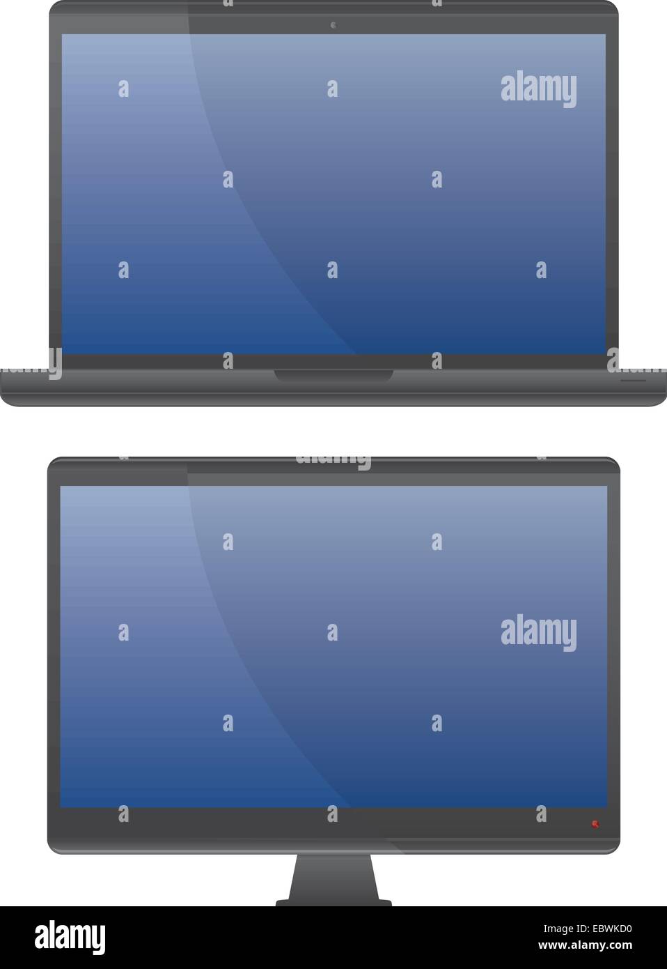 computer multimedia device Stock Vector Image & Art - Alamy