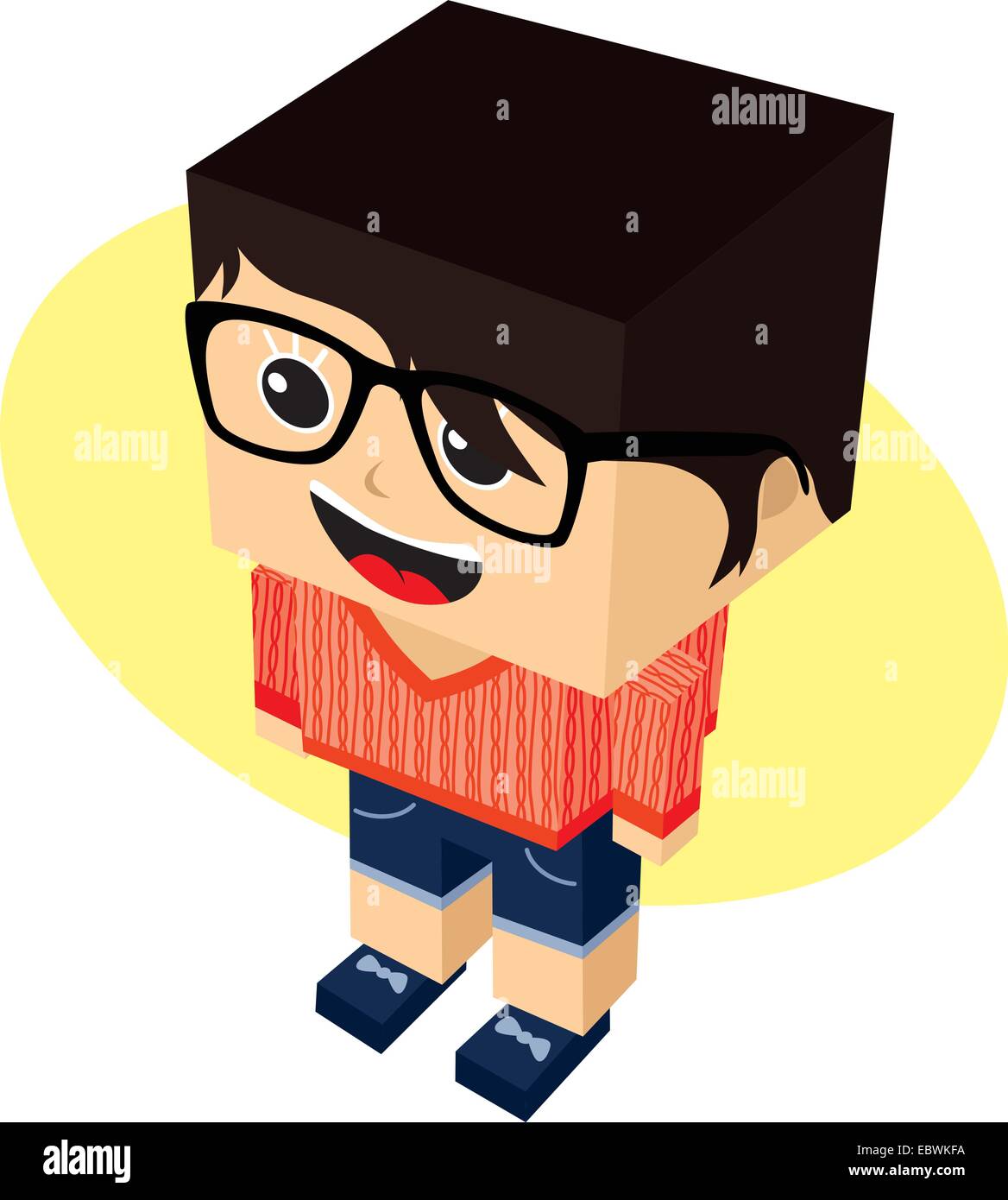 cartoon character art Stock Vector Image & Art - Alamy