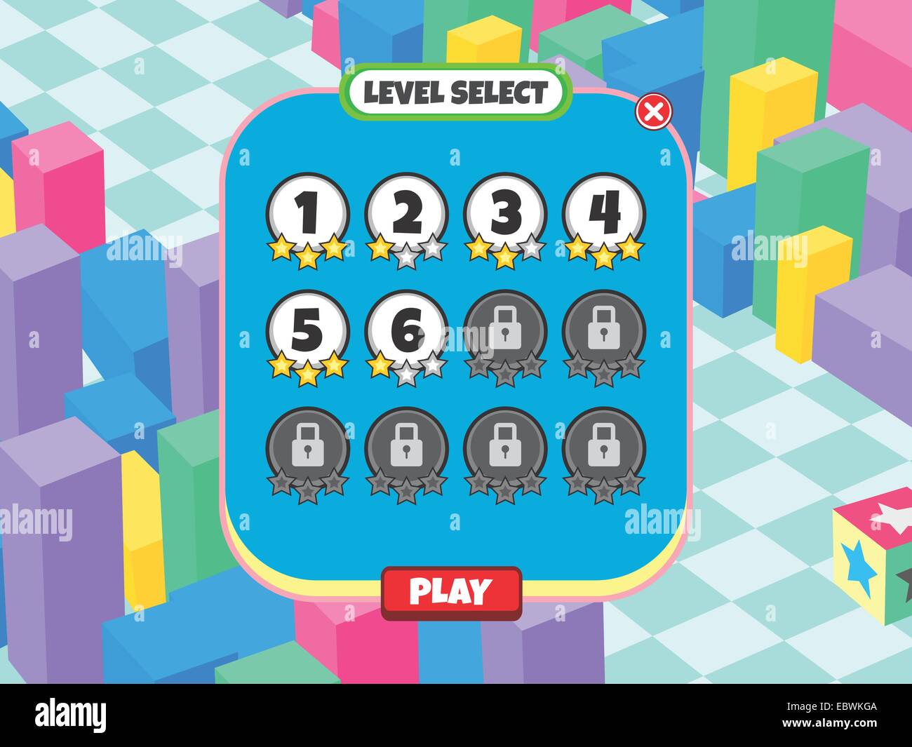 cartoon theme game asset Stock Vector Image & Art - Alamy